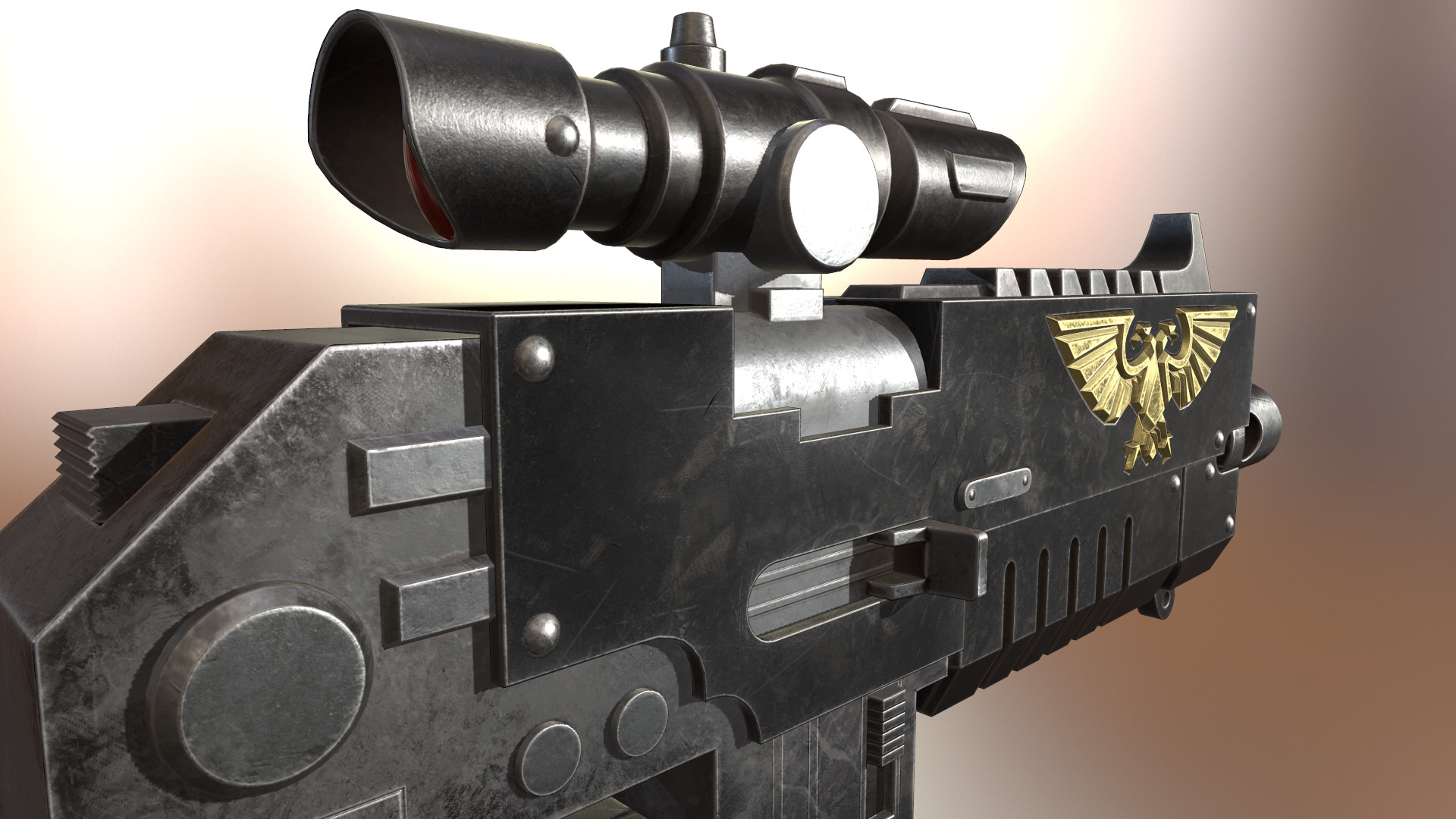 Alvin Zhi Jian Chen - Warhammer 40K: Mk II Cawl-pattern Bolt Rifle