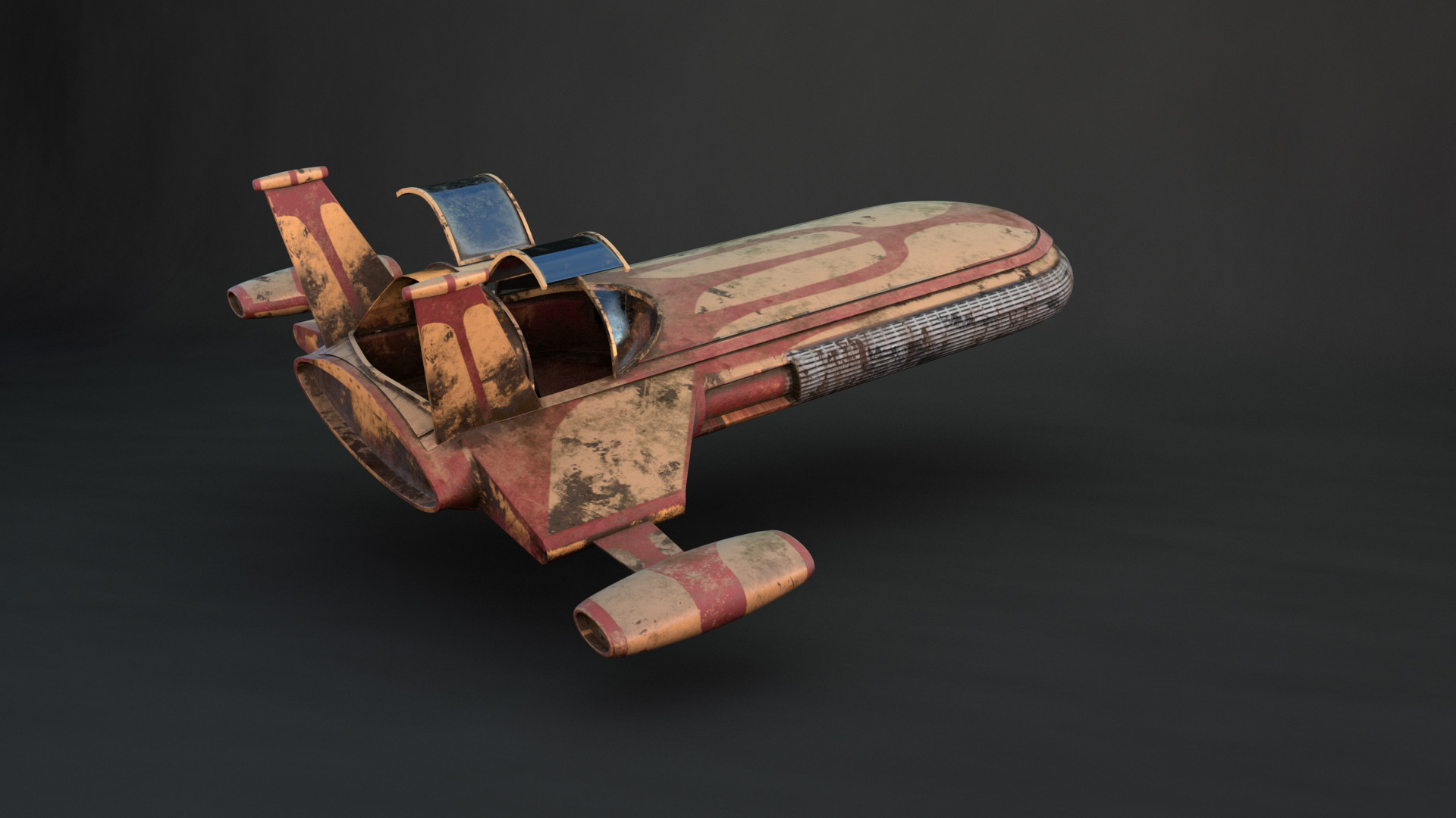 David Simmons VFX - McQuarrie's Sandspeeder