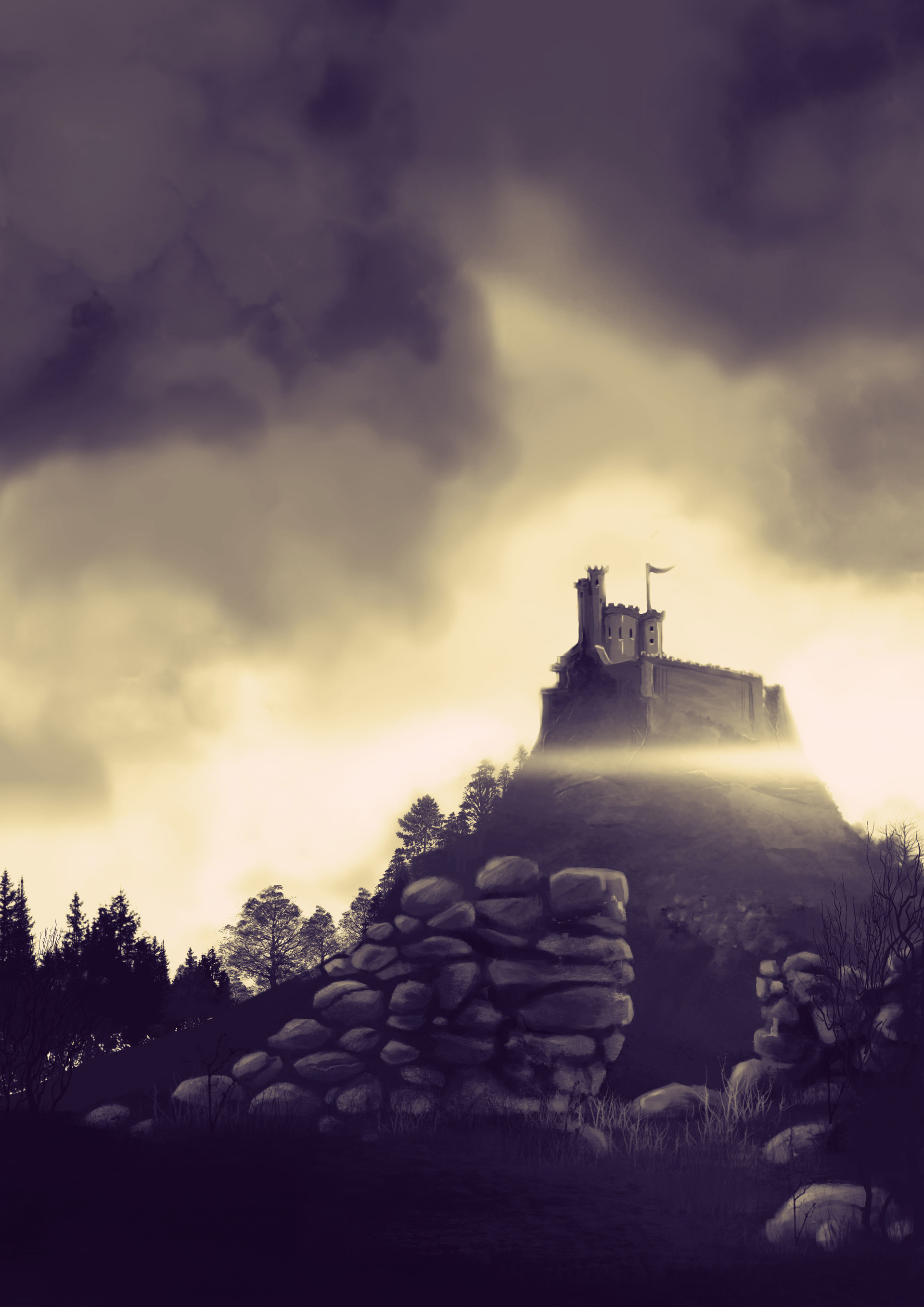 ArtStation - Castle on the Hill