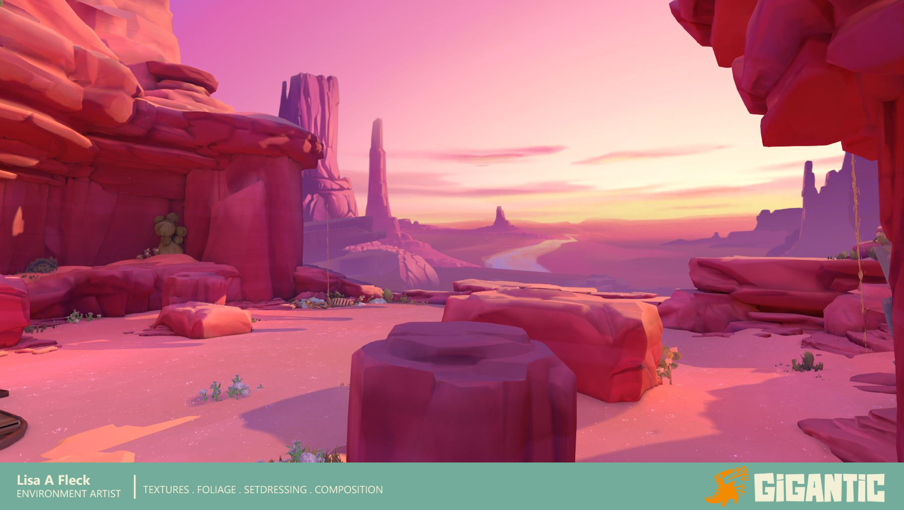 ArtStation - Gigantic: Tutorial Map