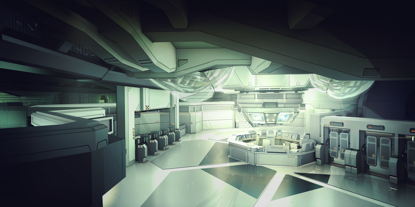 Brad Wright - Alien Isolation_Hospital/Psych/Science Environment Dump