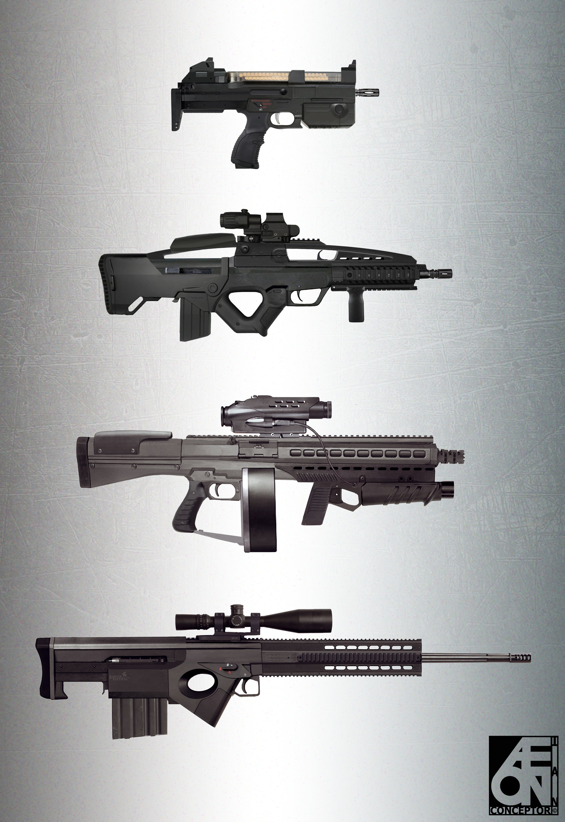 ArtStation - Weapon concepts