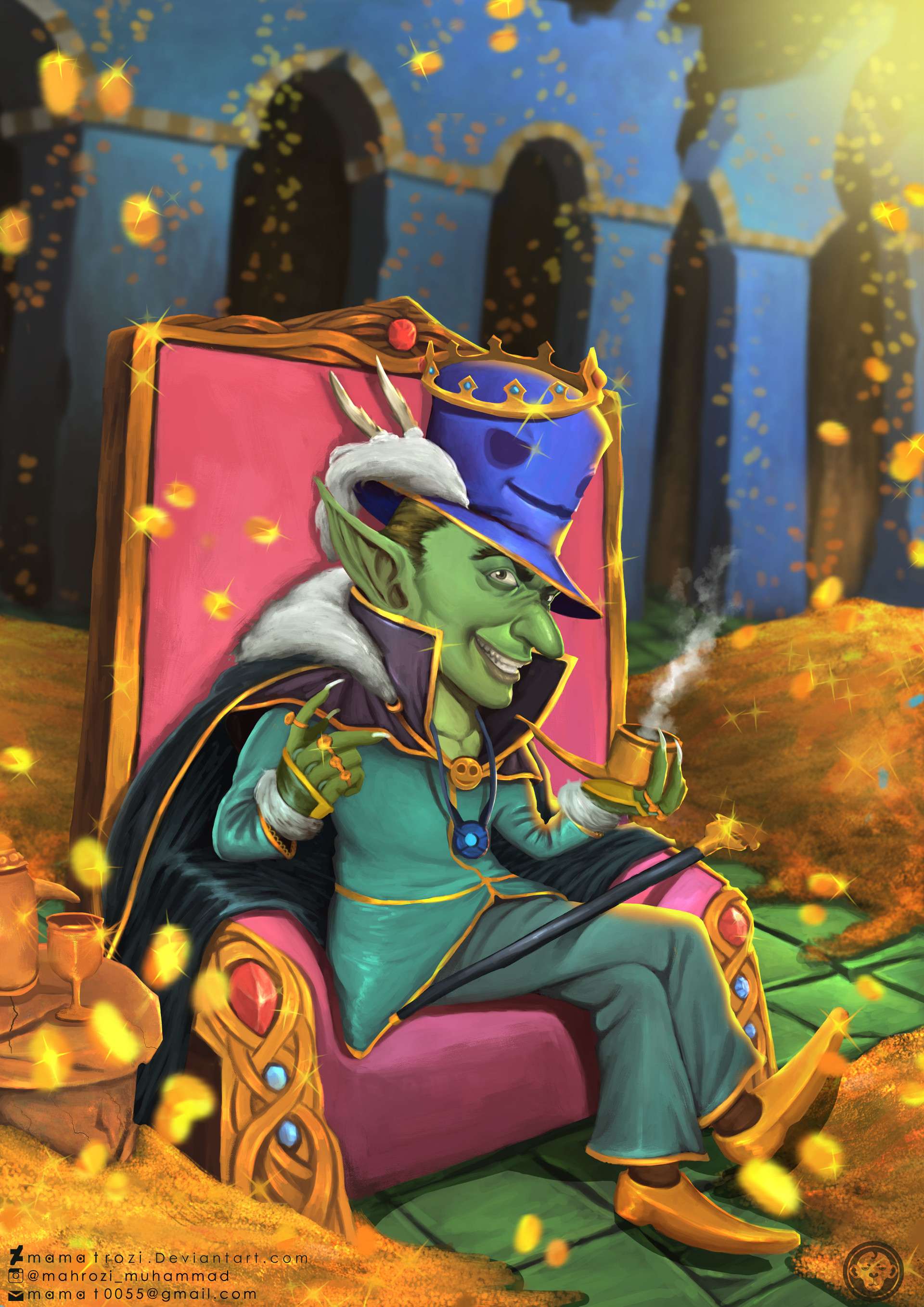 ArtStation - The Rich Dwarf