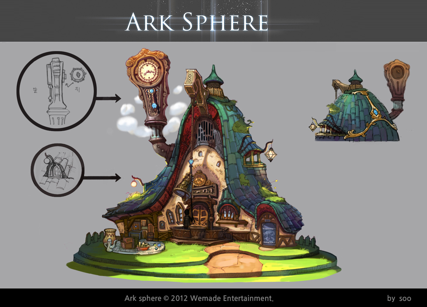 Soo Min Jeong - yellow house _ Ark sphere concept