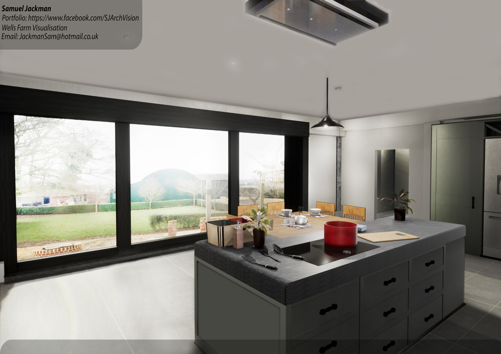 ArtStation - Kitchen Visualisation