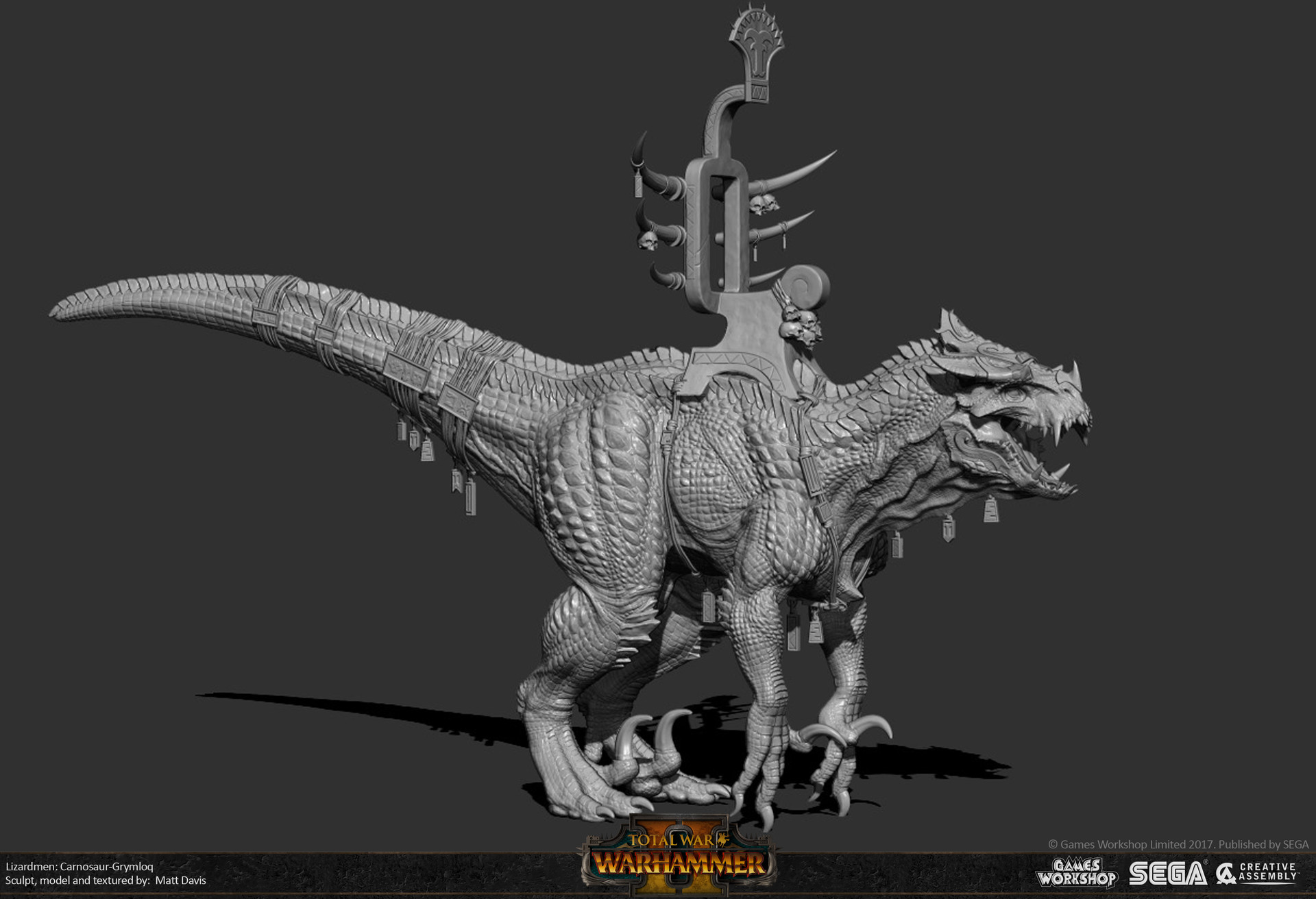 Matthew Davis - Total War: Warhammer 2 -Carnosaur