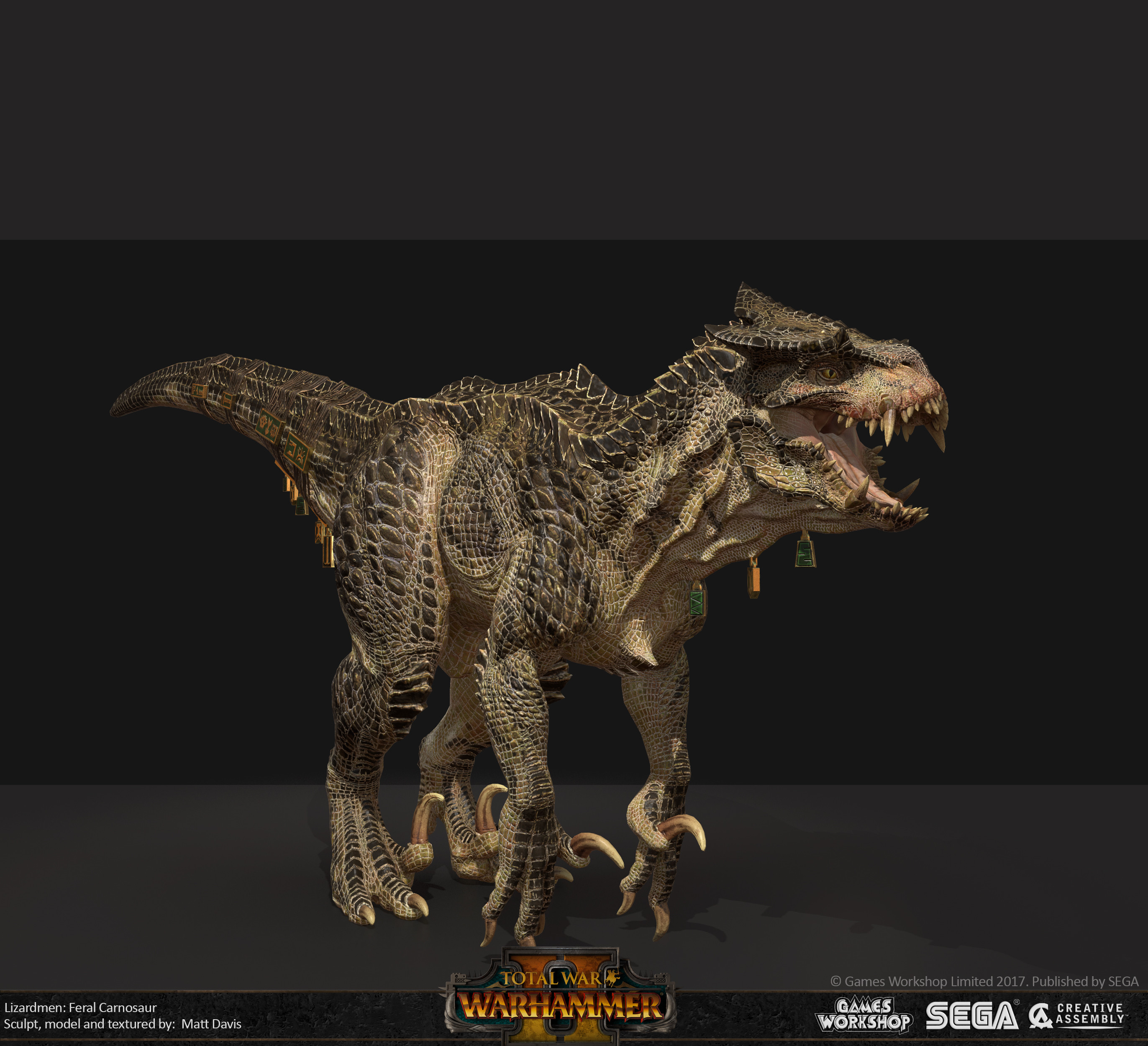 Matthew Davis - Total War: Warhammer 2 -Carnosaur