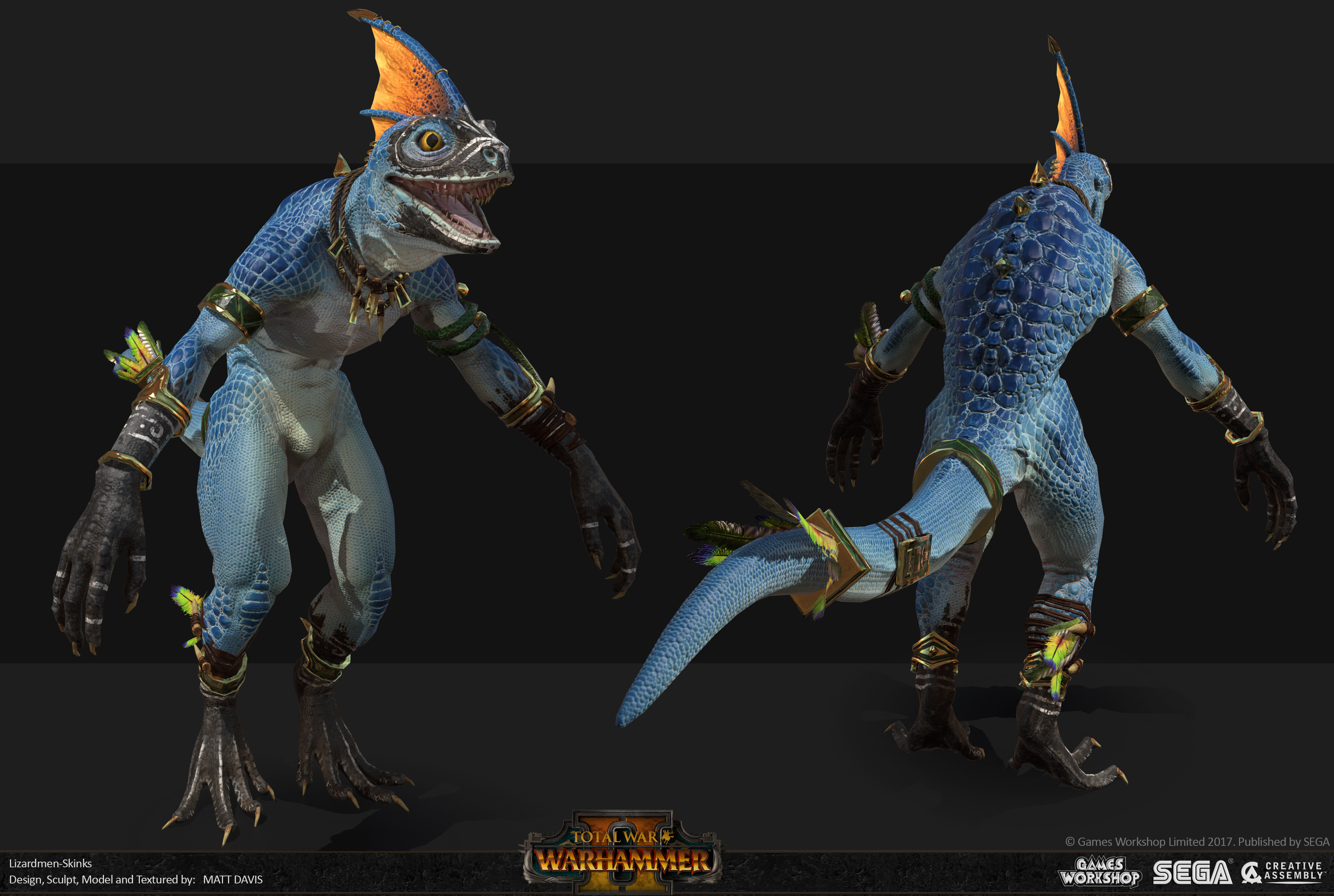 Matthew Davis - Total War: Warhammer 2 -Skinks