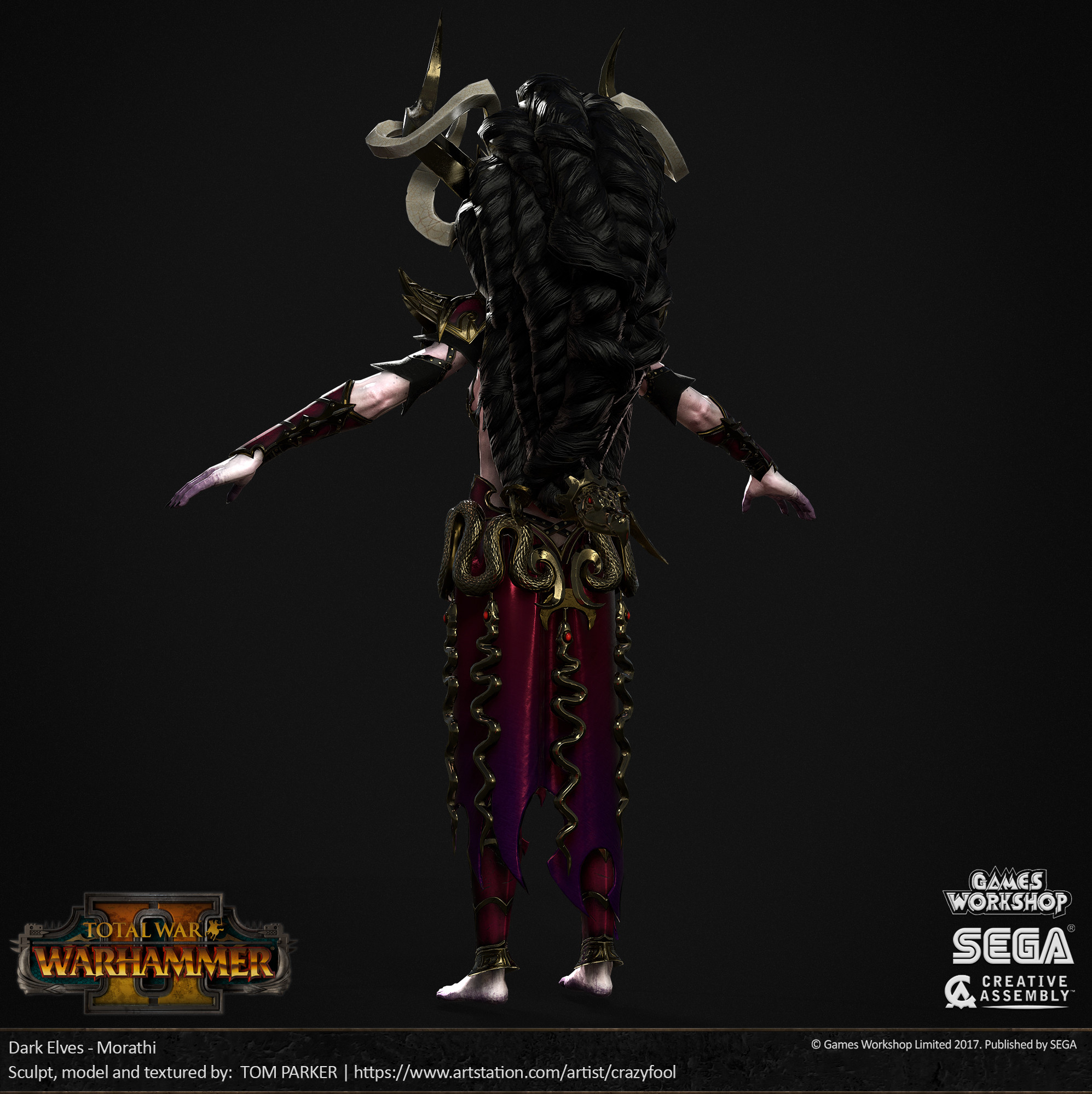 Tom Parker - Total War Warhammer 2 - Morathi