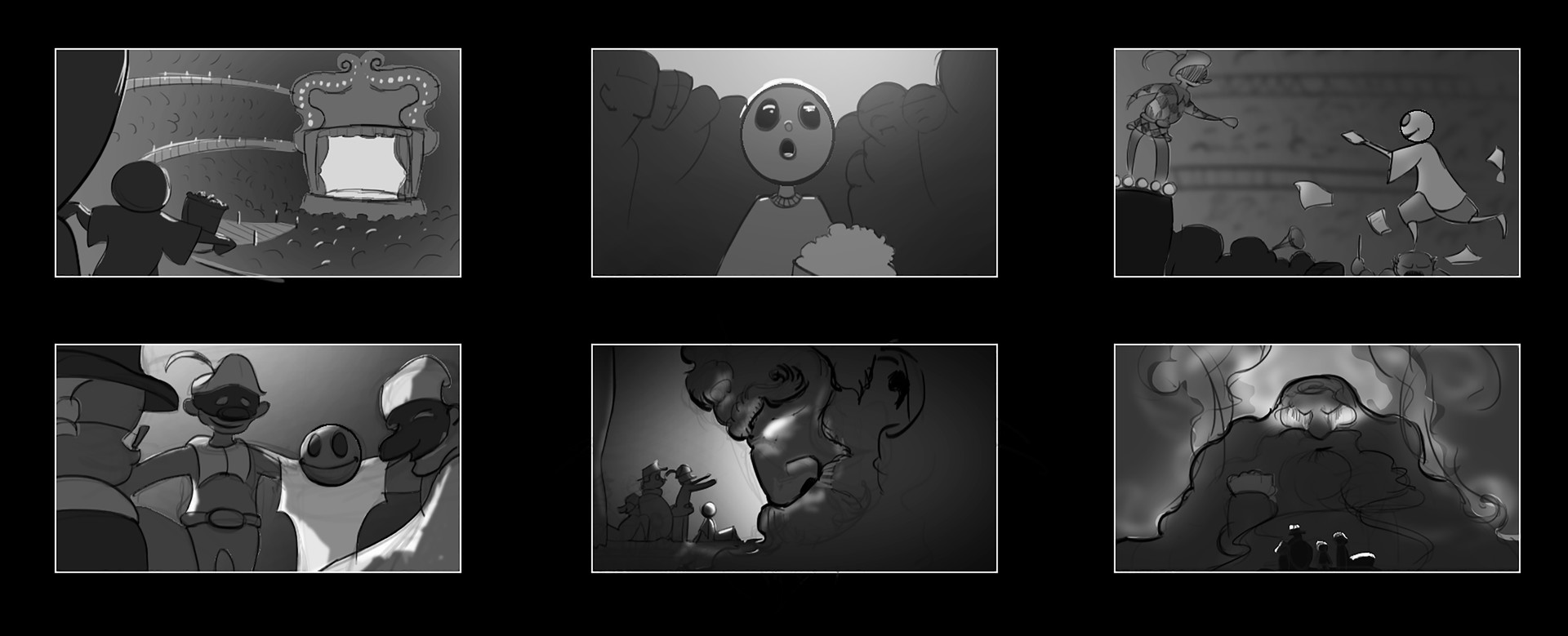 Andrea Terpolilli - PINOCCHIO(storyboard+color script)