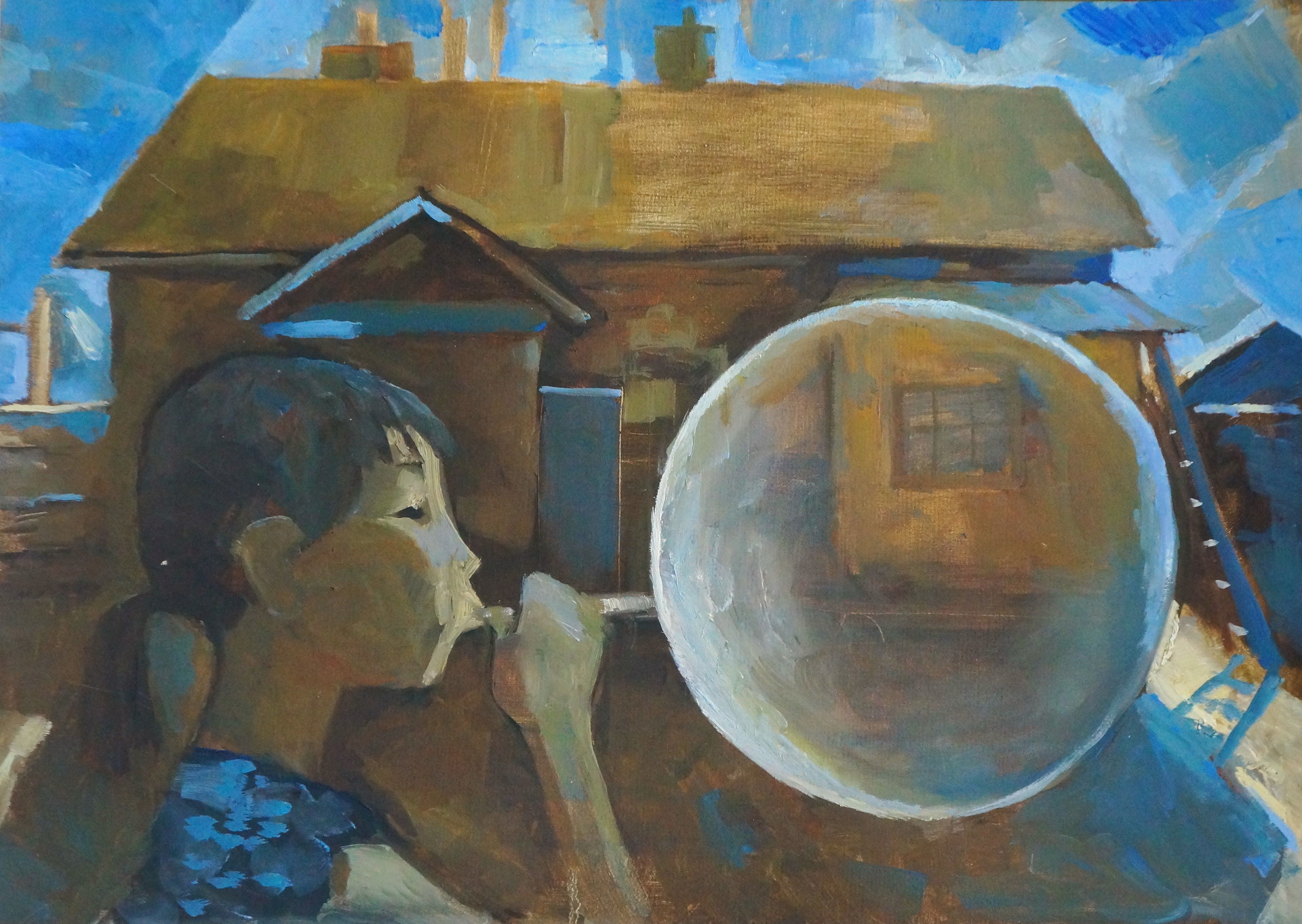 ArtStation - blowing bubbles