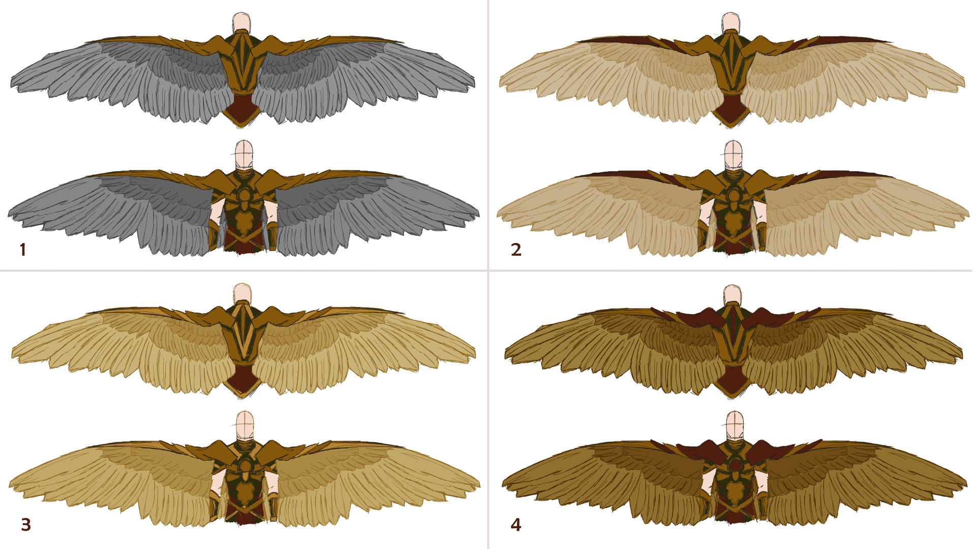 Cameron John Boyle - Brave Art XIII - Hawkman and Hawkgirl DCEU Designs