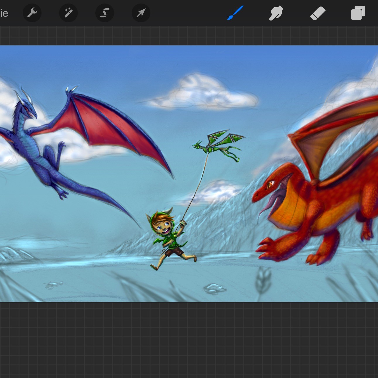 Adriel Meka - Dragon Kite