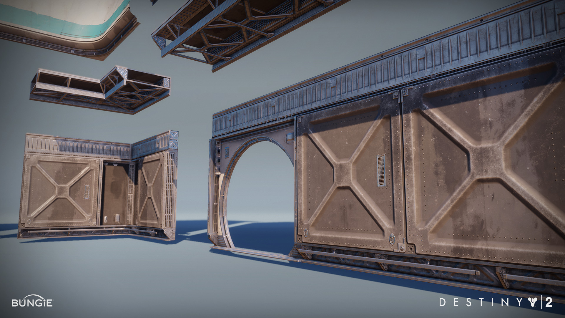 Ethan Scheu - Destiny 2 - Titan Modular Platform Rigs