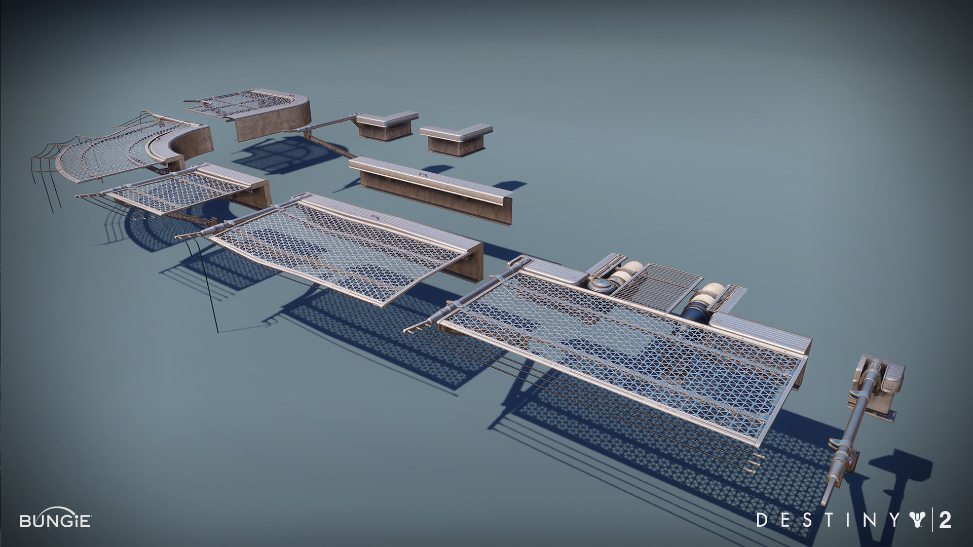Ethan Scheu - Destiny 2 - Titan Modular Platform Rigs