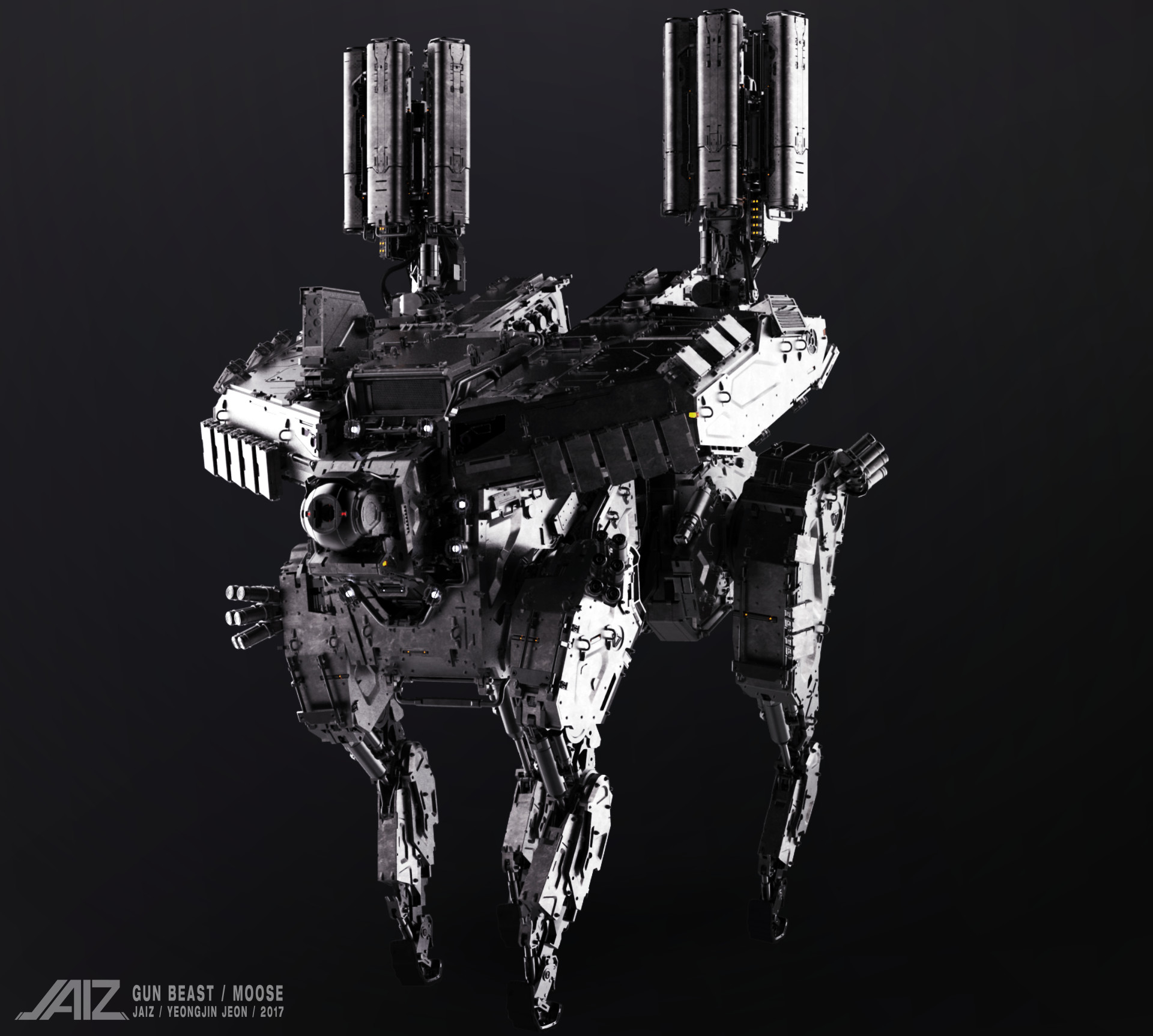 YeongJin Jeon - Gun Beast 001/ MOOSE