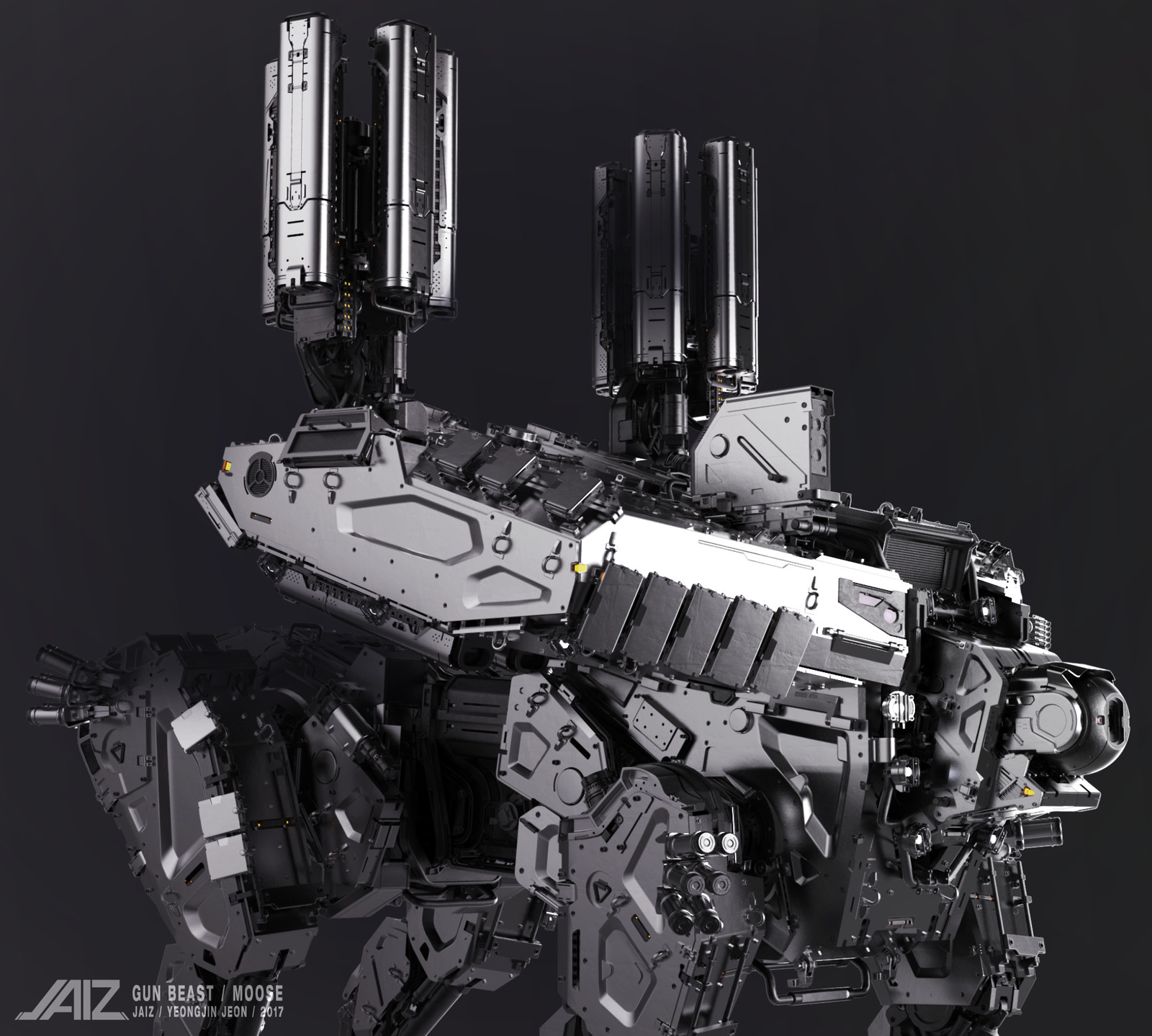 YeongJin Jeon - Gun Beast 001/ MOOSE