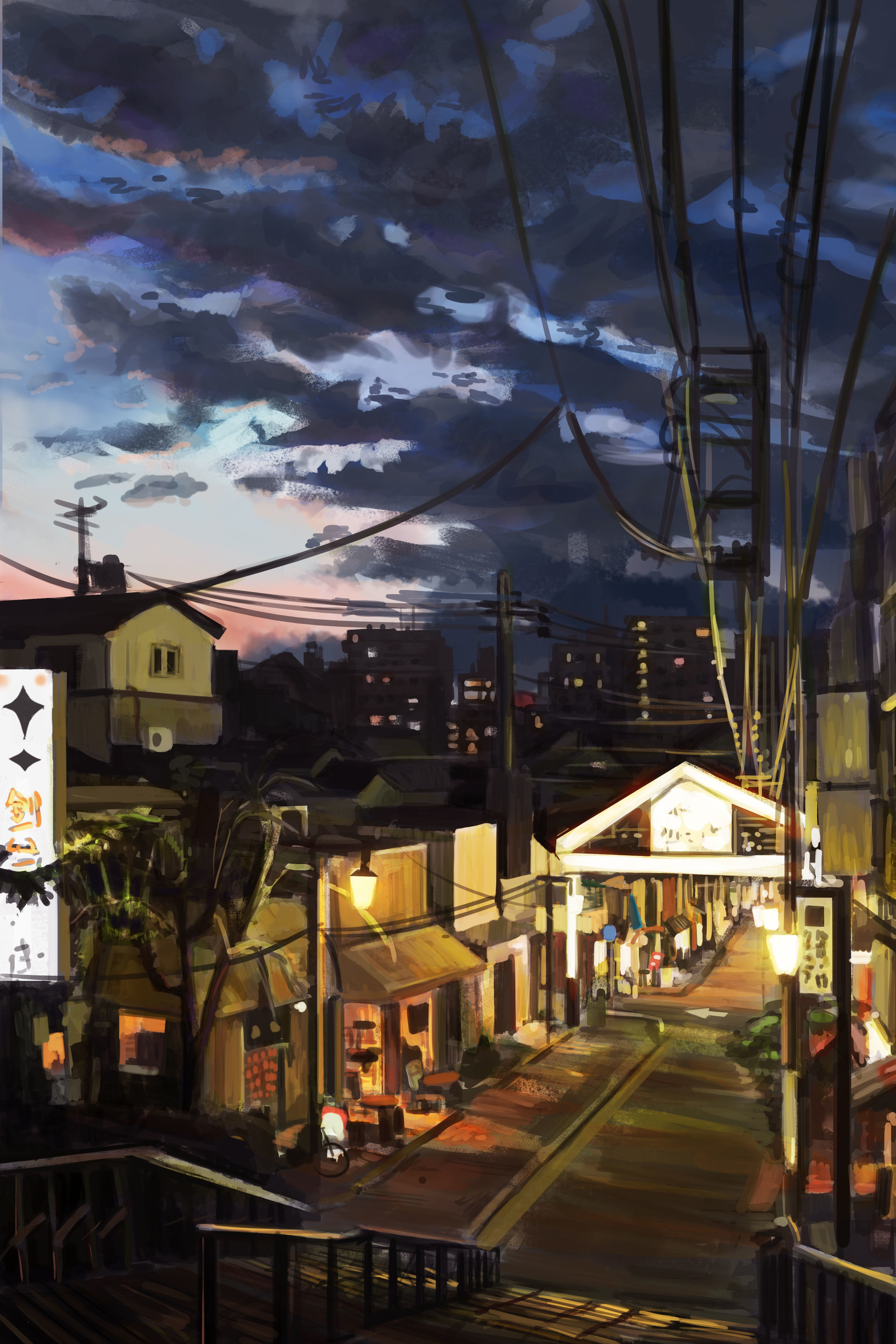 ArtStation - Tokyo Street