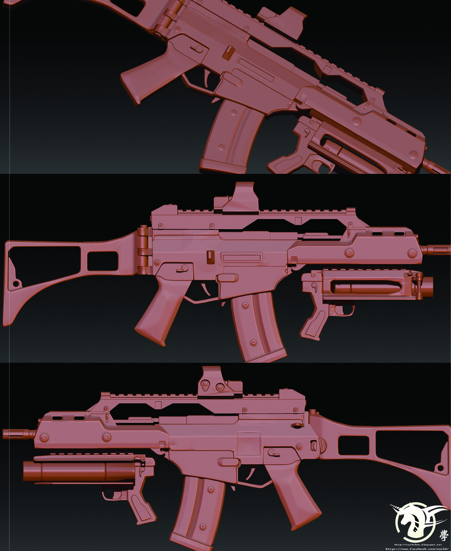 ArtStation - H&K G36C