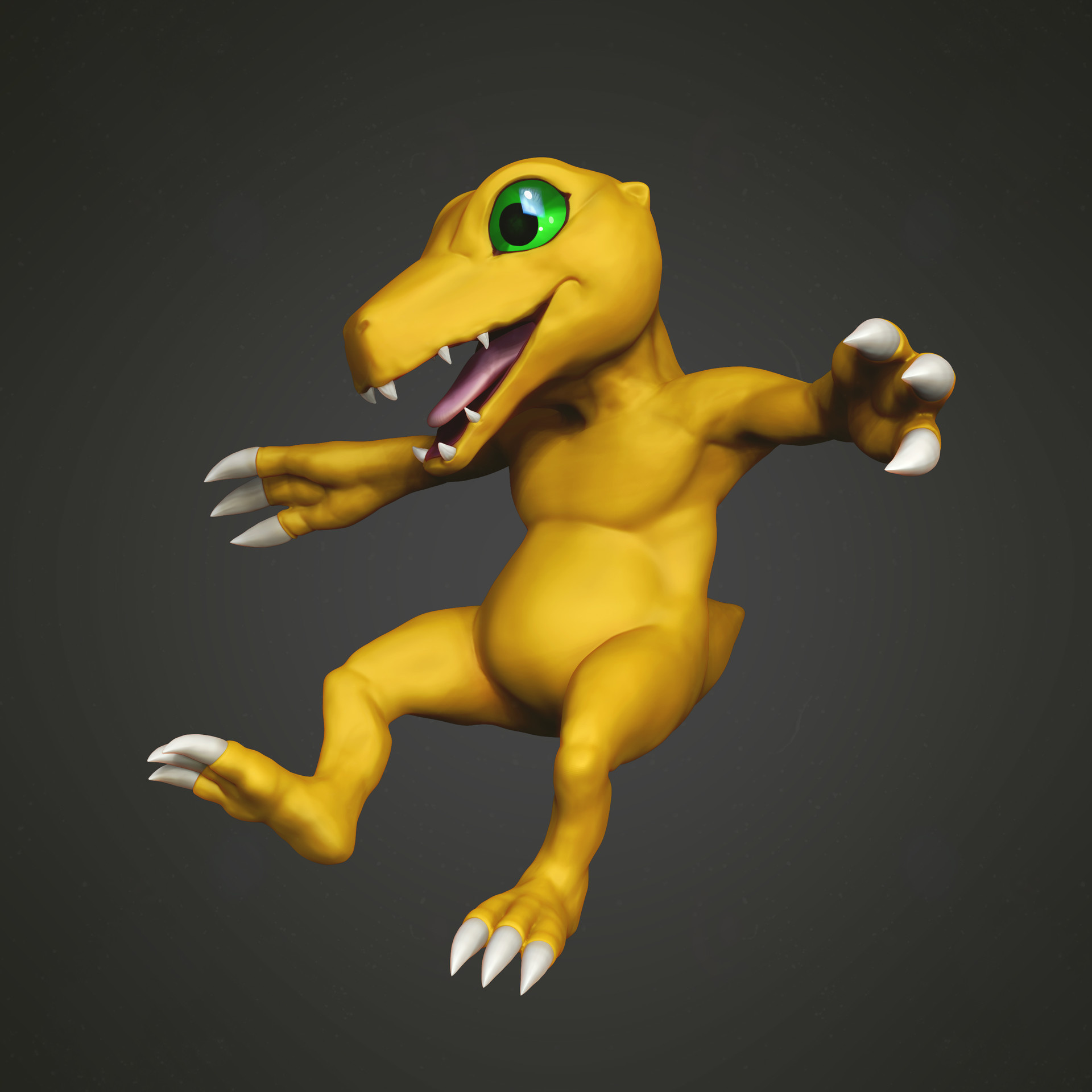 ArtStation - Agumon
