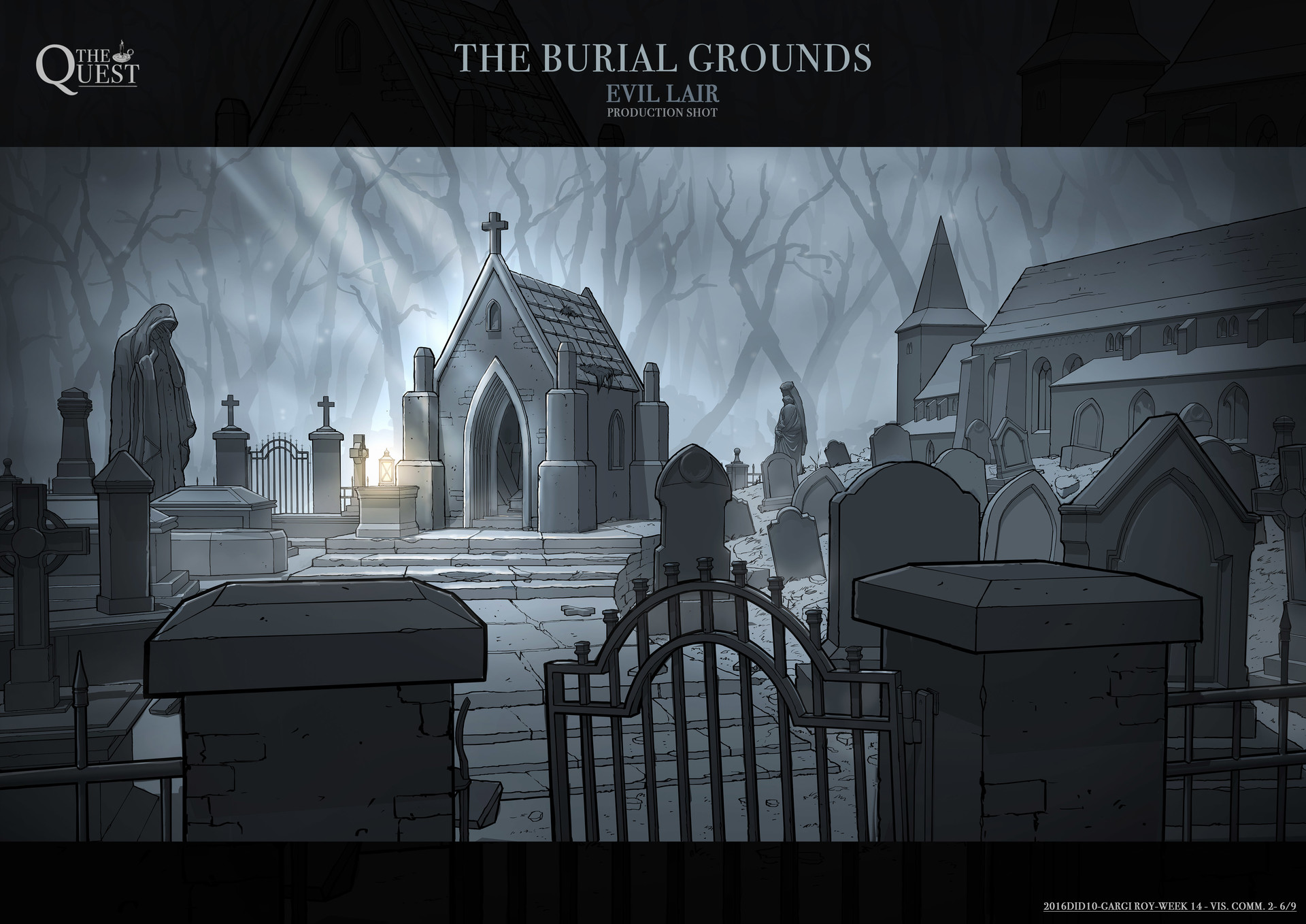 ArtStation - The Quest,Evil Lair