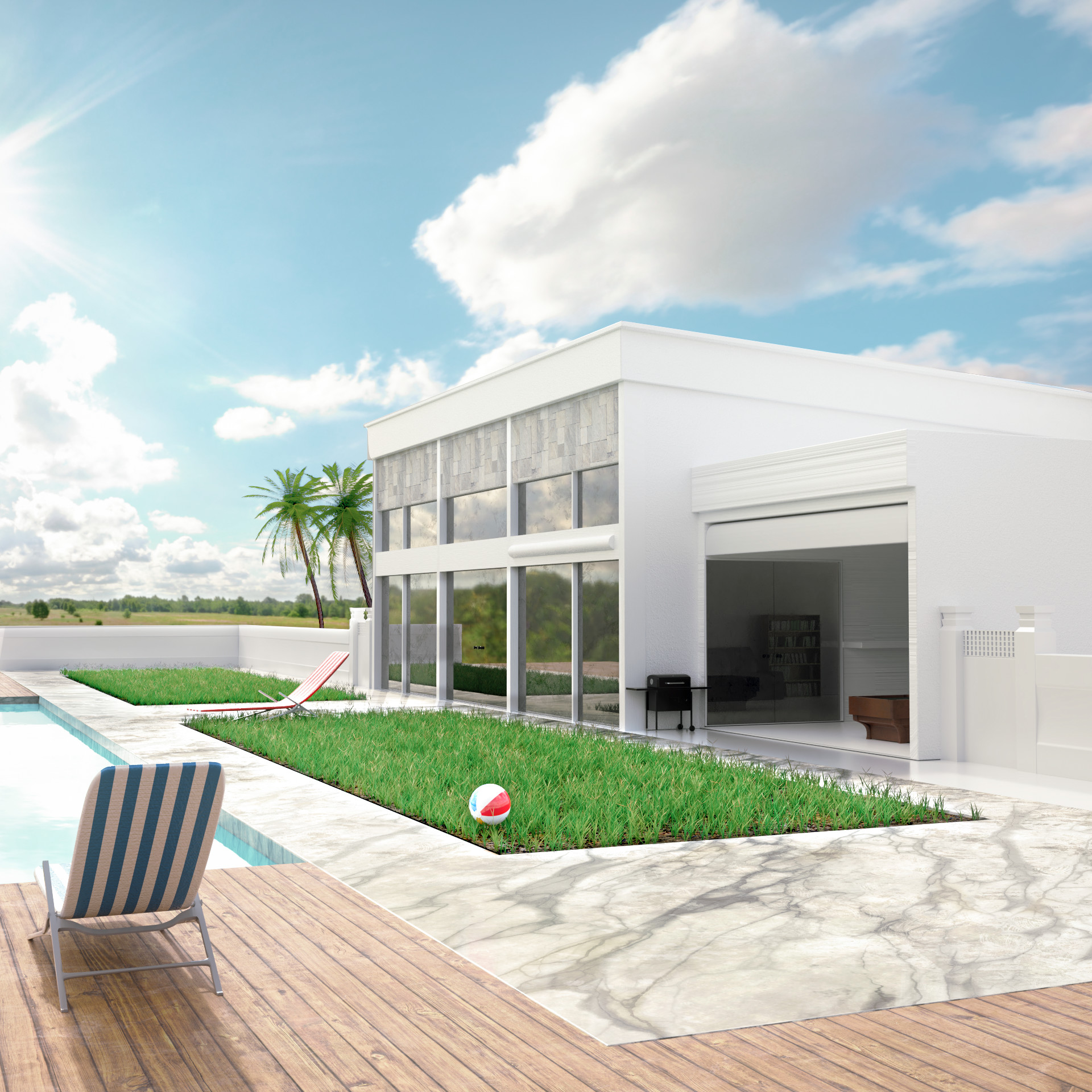 ArtStation - Small Villa Pre Vis/Artwork