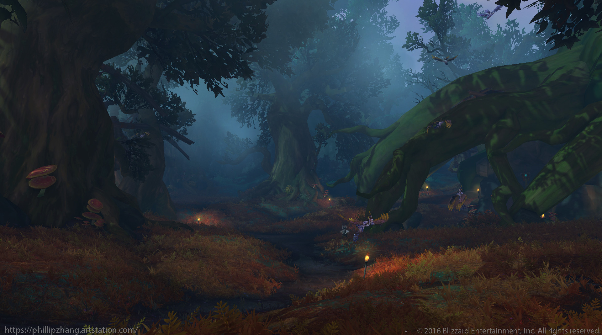 Phillip Zhang 泽彦 - Val'Sharah Druid Forest - World of Warcraft