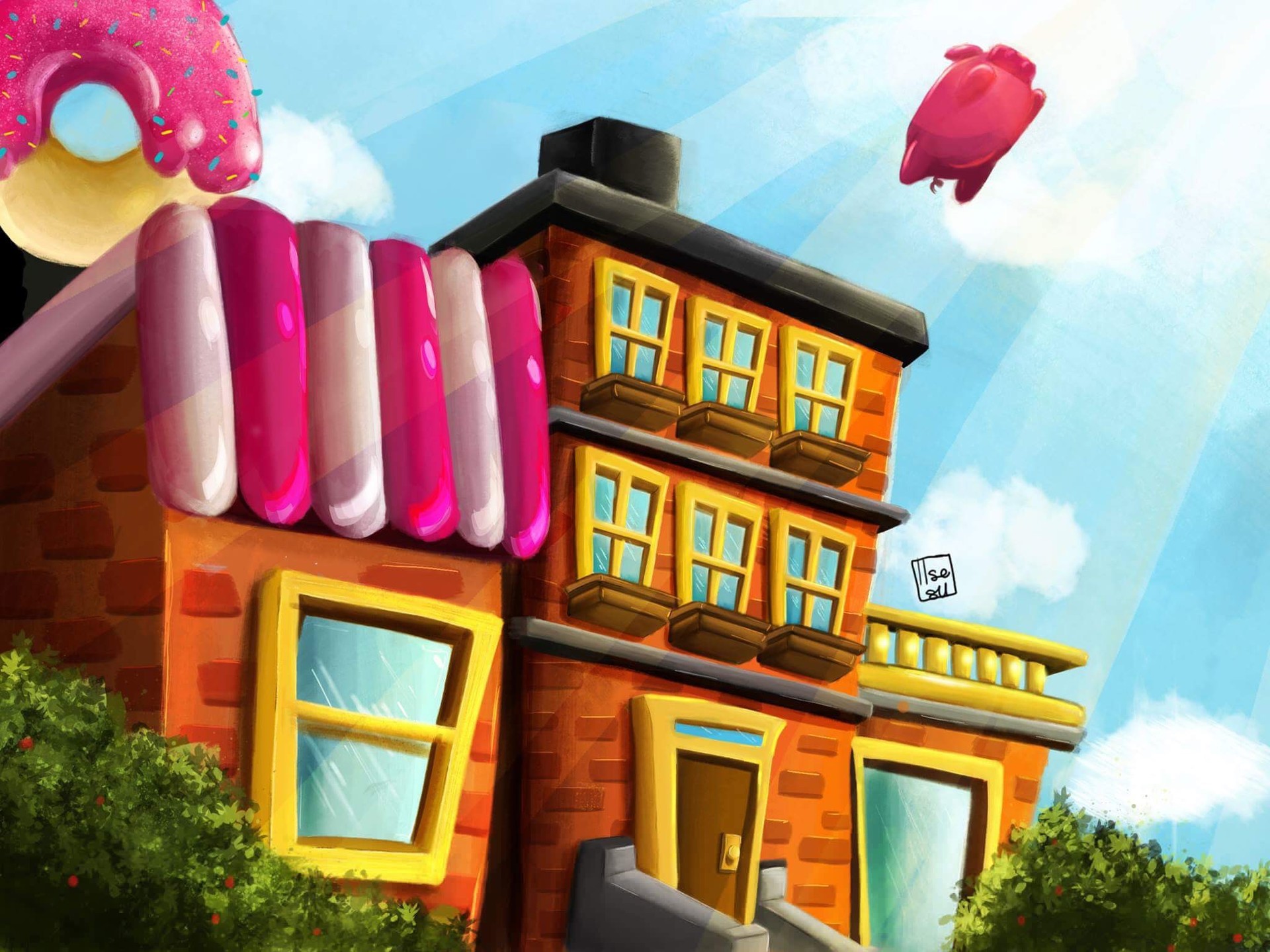 ArtStation - Pig Jump