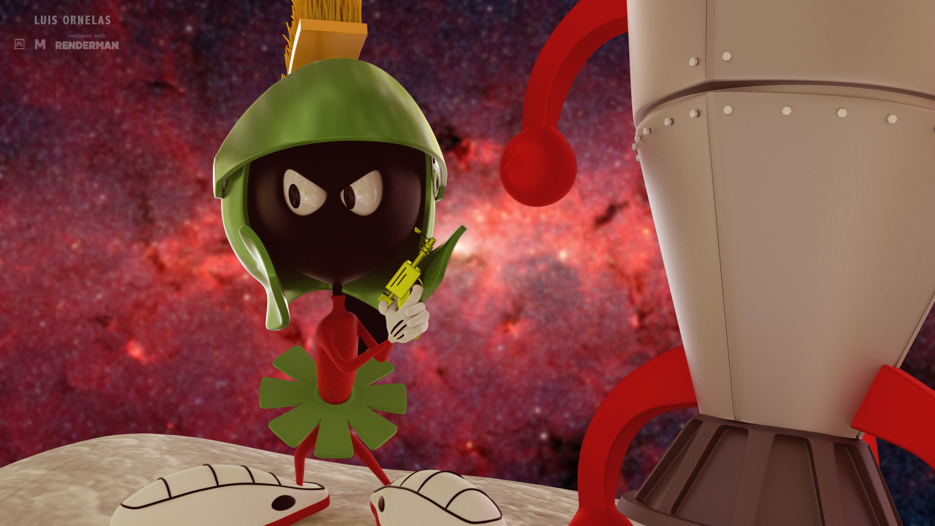 ArtStation - Marvin the Martian