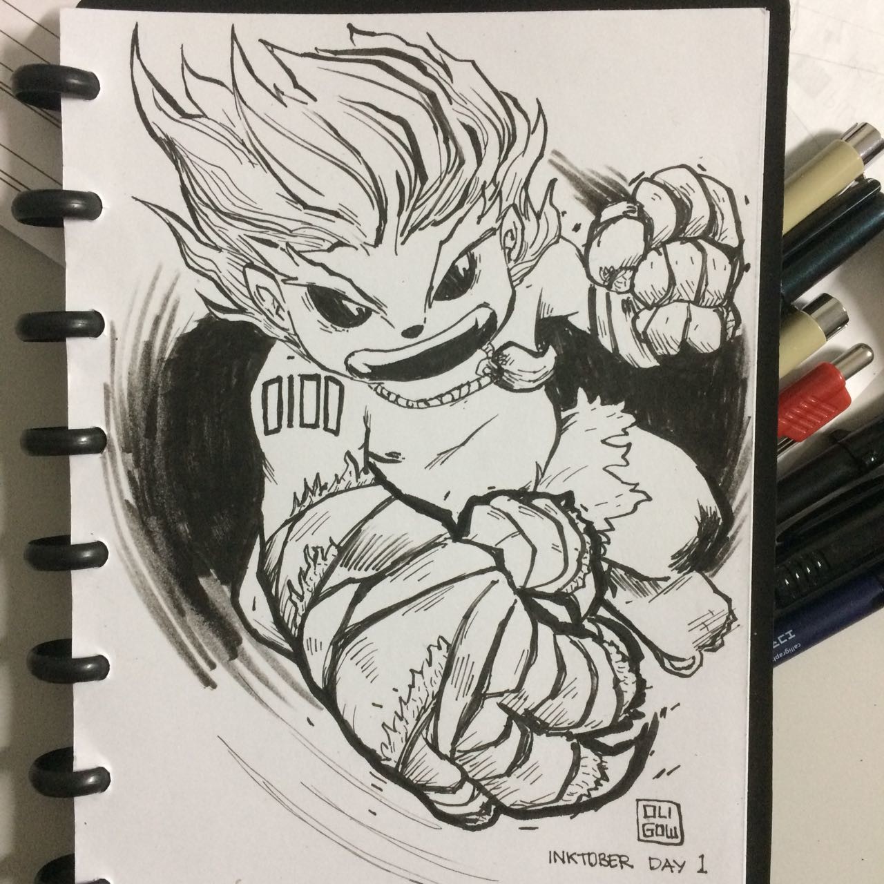 ArtStation - Inktober 2017 Day 1