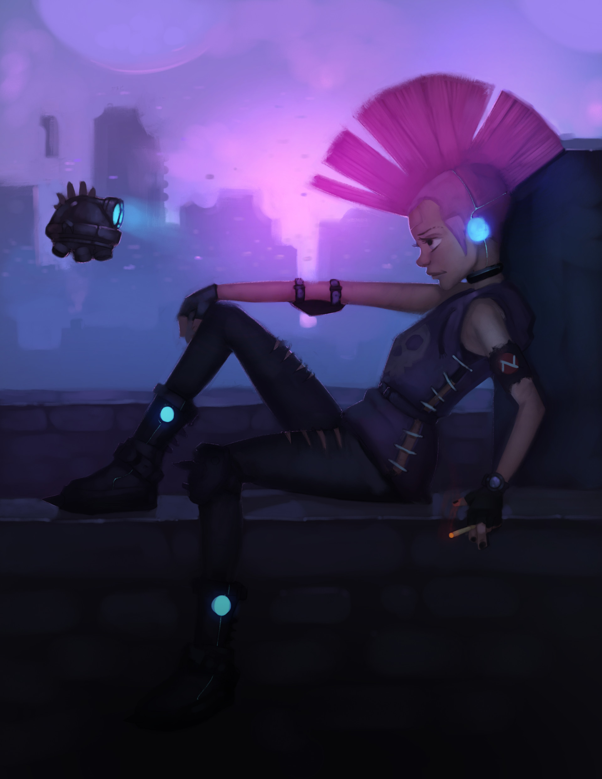 ArtStation - Late Night.