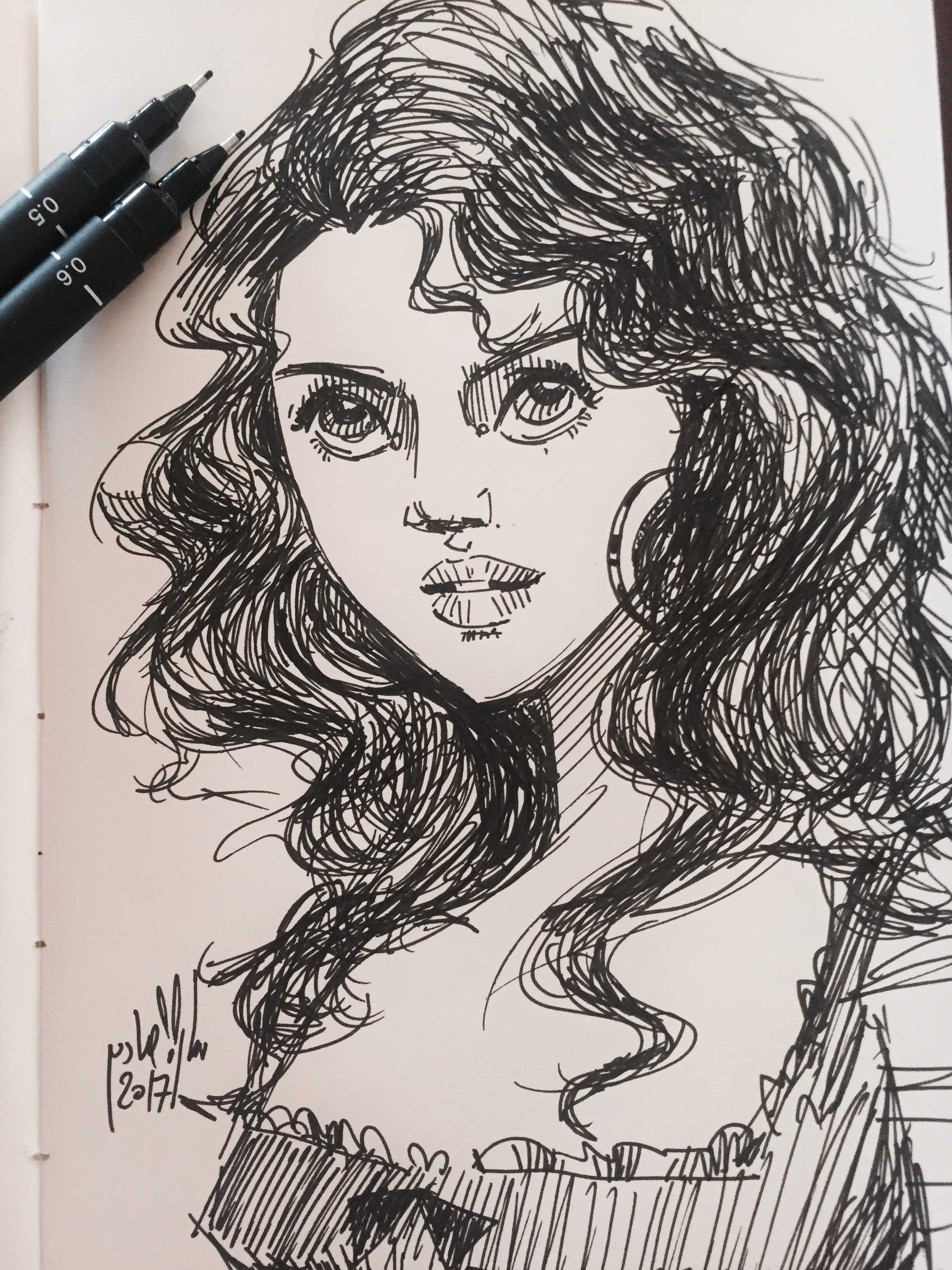 ArtStation - Day 1 #inktober 2017