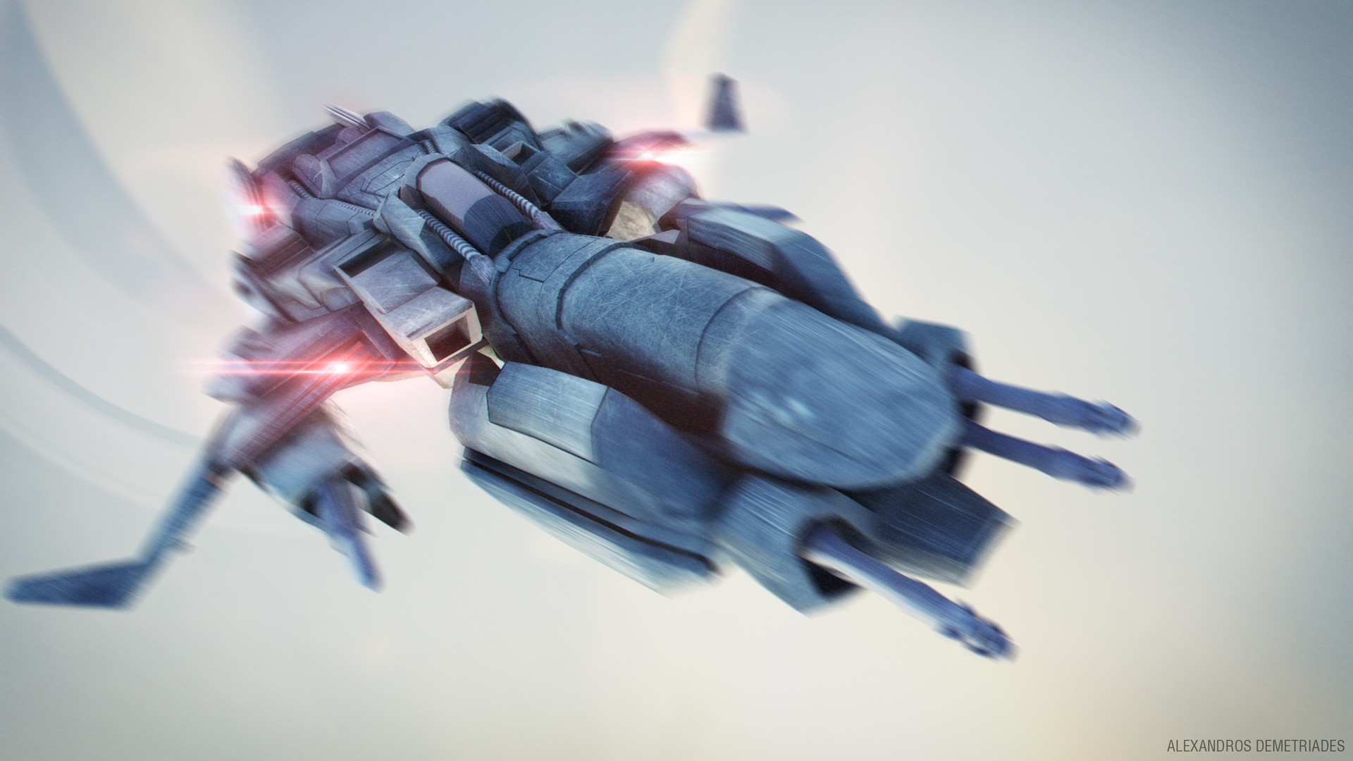 ArtStation - Sci Fi Fighter