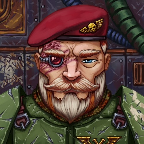 ArtStation - Imperial Guard Sergeant