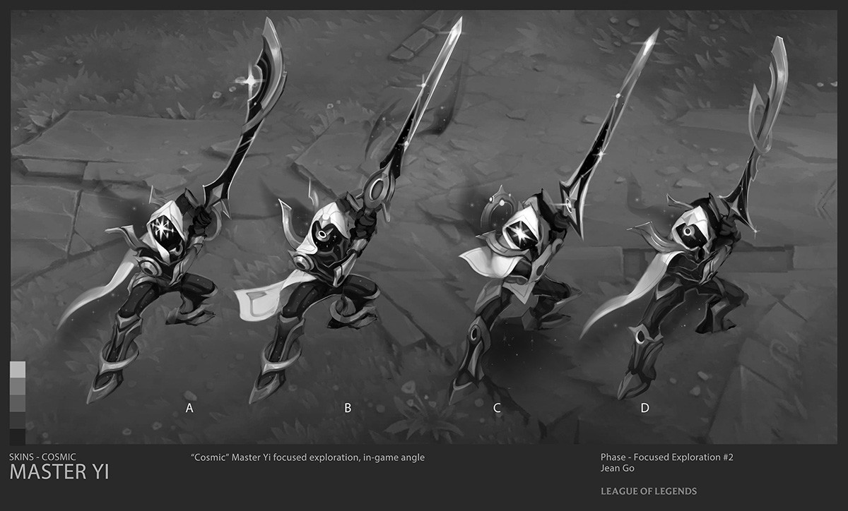 Jean Go - Cosmic Blade Master Yi Concept Art