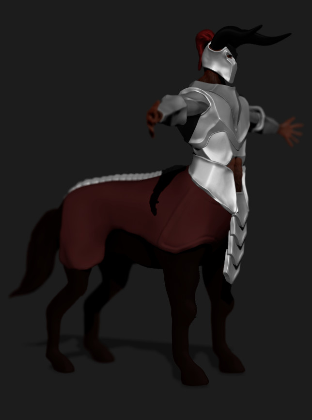 ArtStation - Centaur WIP, Anders Andersen