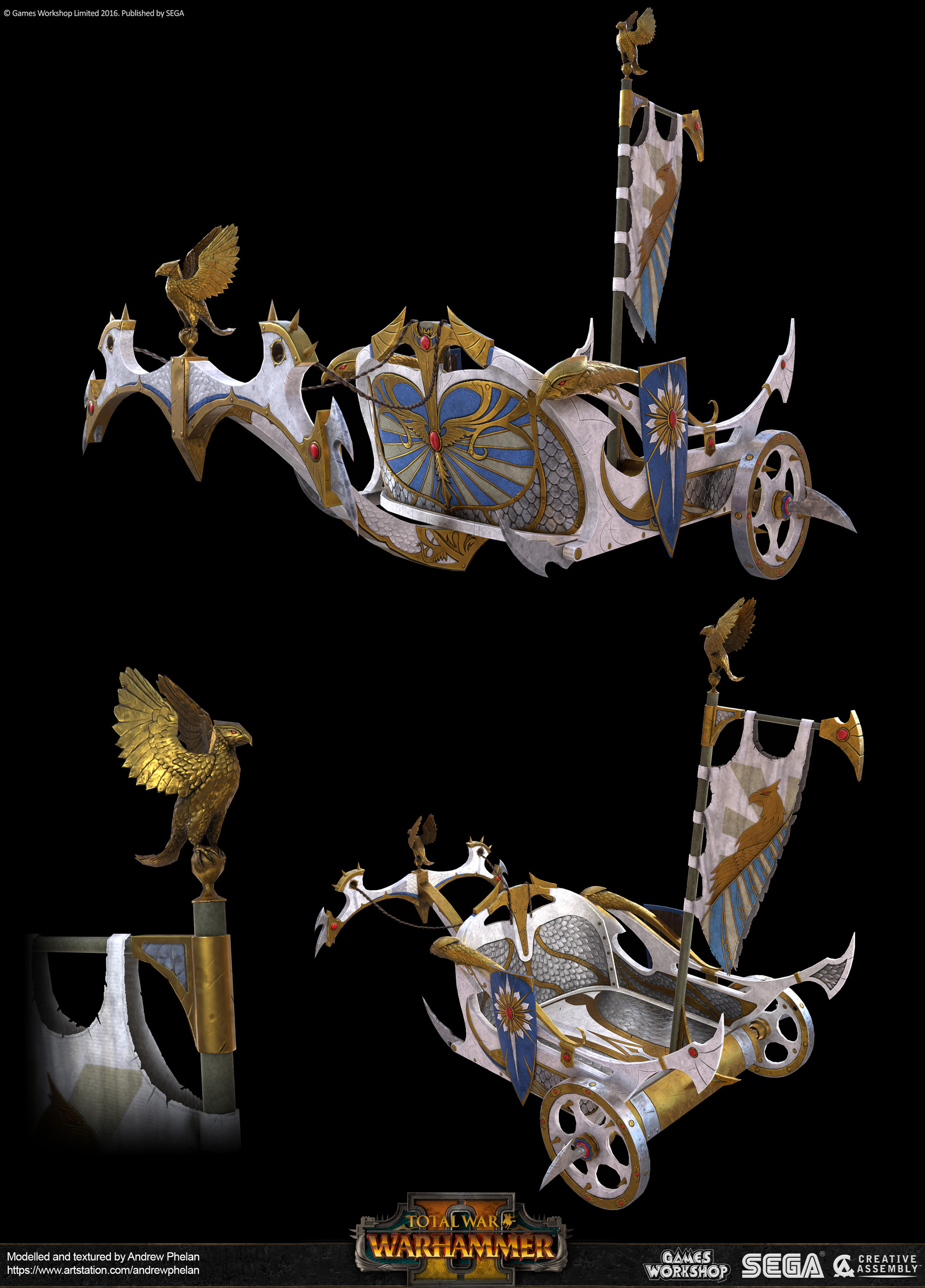 Andy Phelan - High Elve Models for Creative Assembly's - Total War ...
