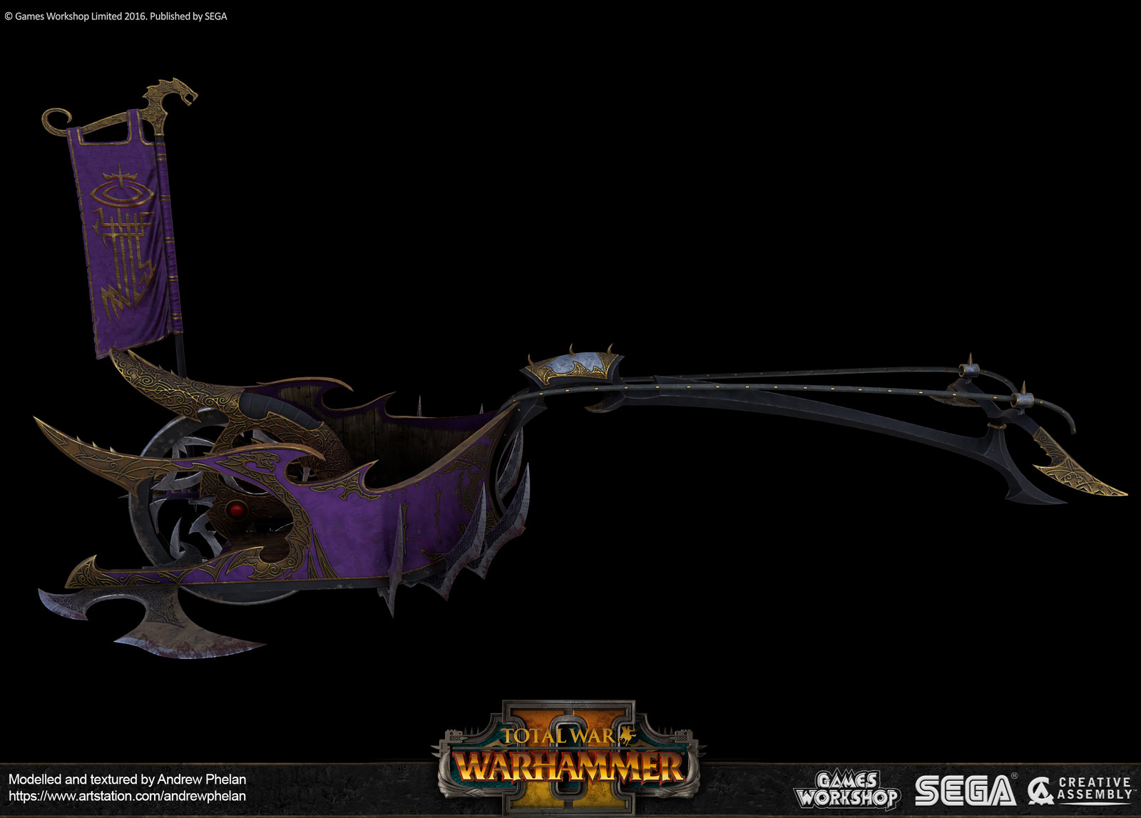 Andy Phelan - Druchii Models for Creative Assembly's - Total War ...