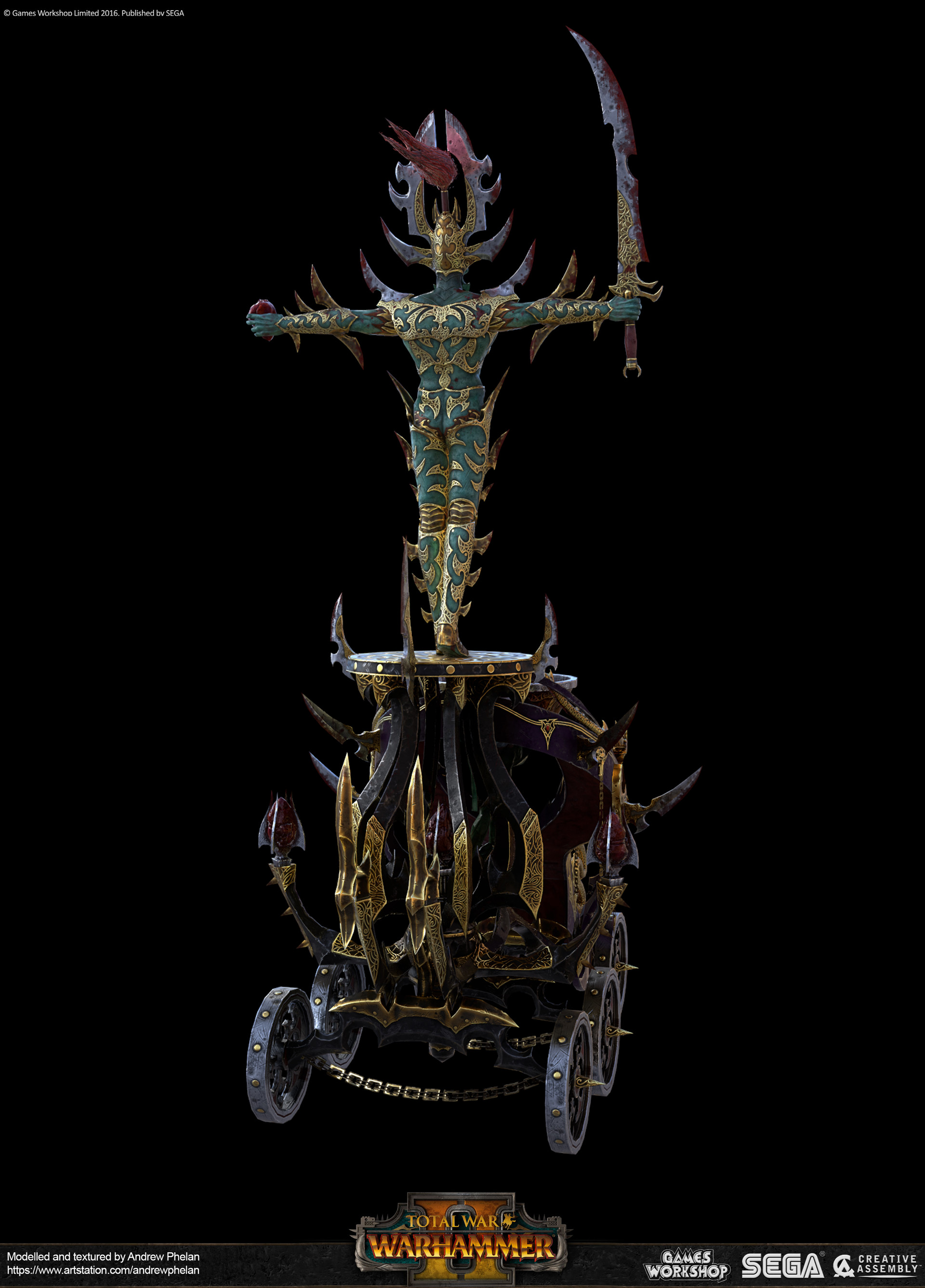 Andy Phelan - Druchii Models for Creative Assembly's - Total War ...