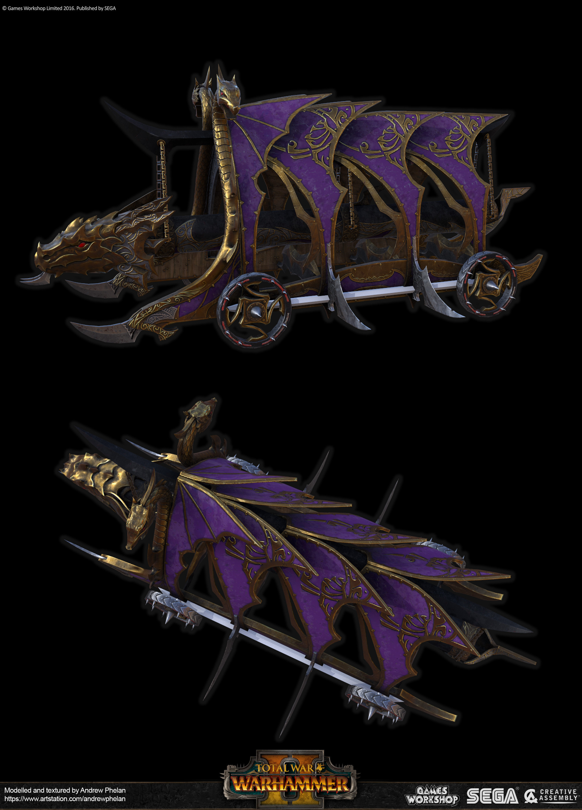 Andy Phelan - Druchii Models for Creative Assembly's - Total War ...