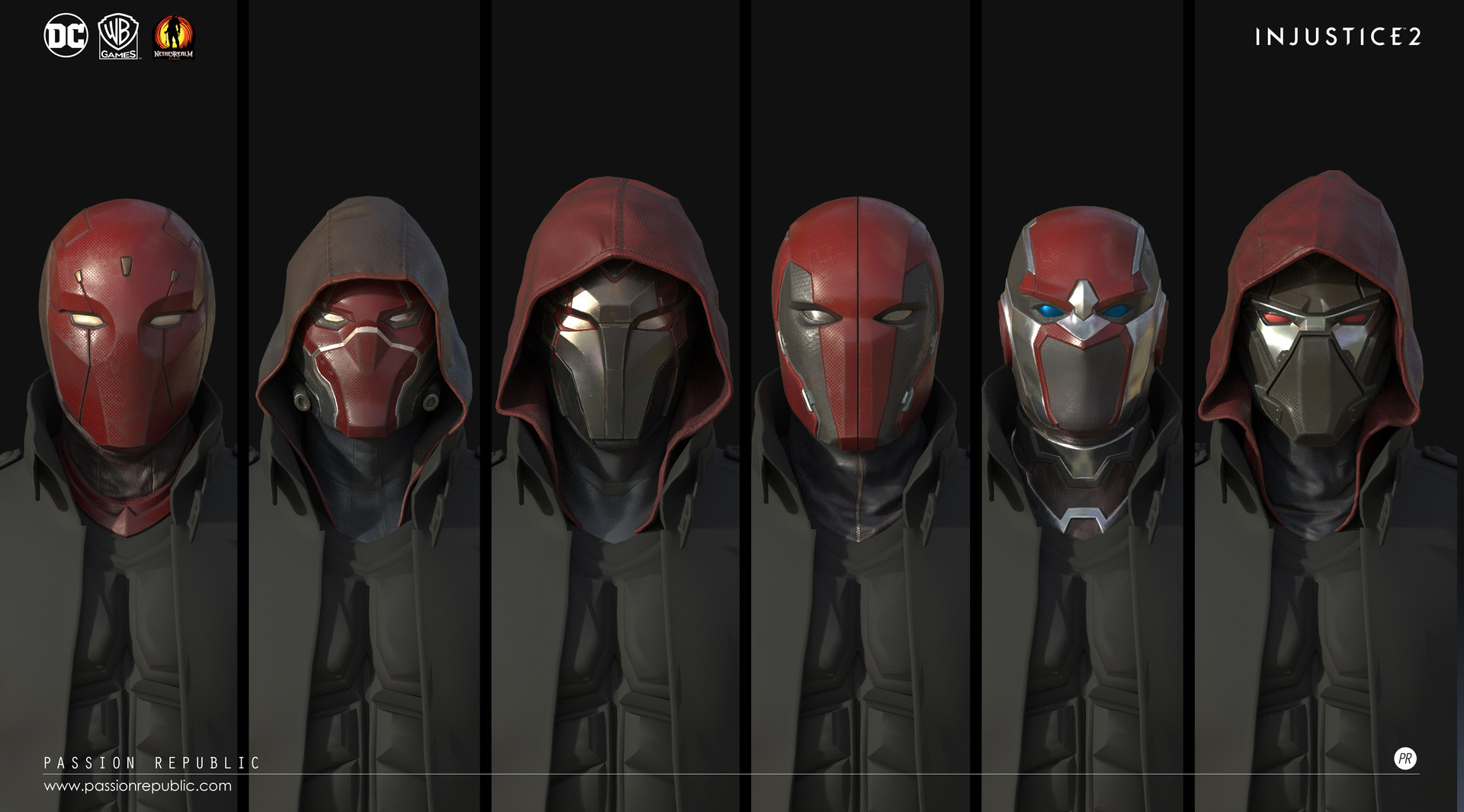 how to draw red hood injustice 2