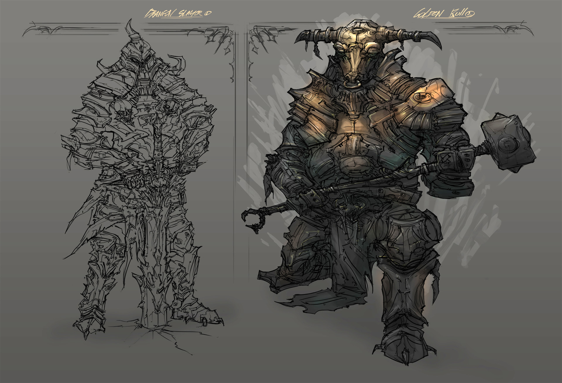 ArtStation - Minotaur Knight