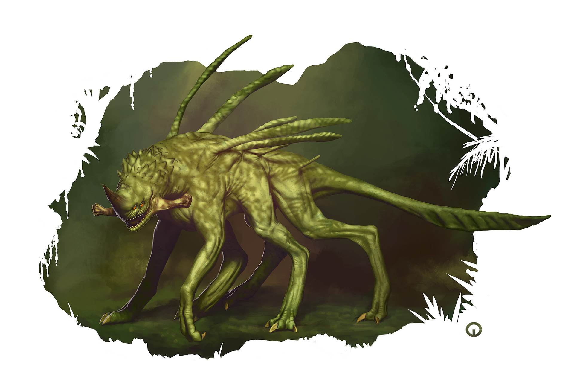 ArtStation - Alien creature concept