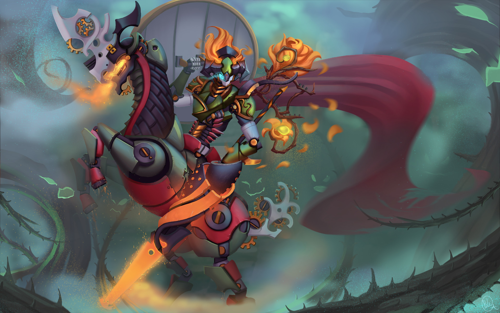 ArtStation - Mech Lancer