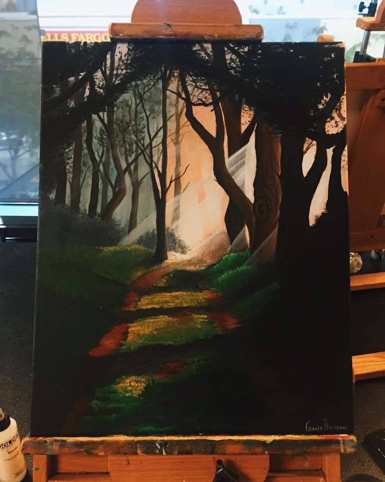 ArtStation - Forest Painting