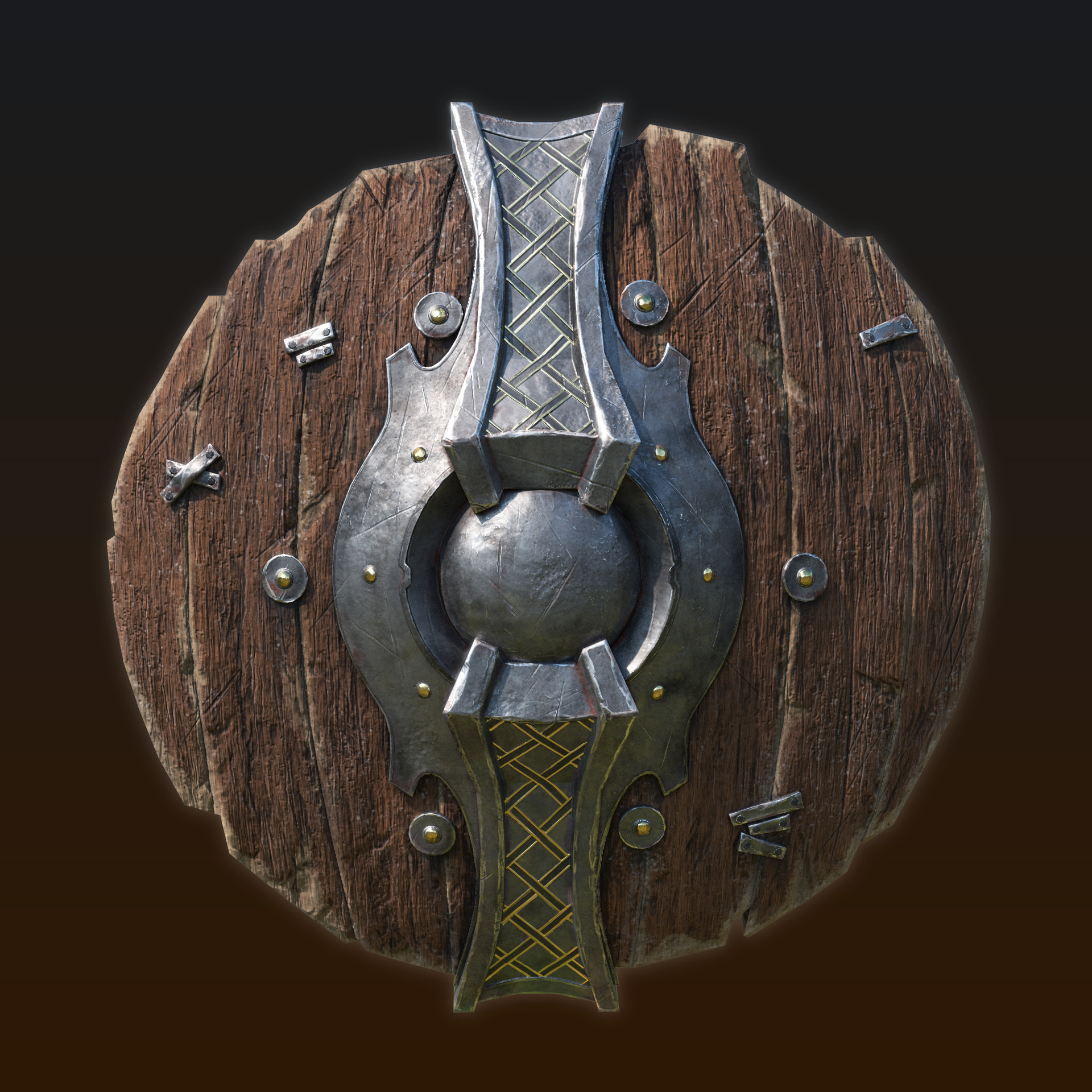 ArtStation - Low Poly Shield