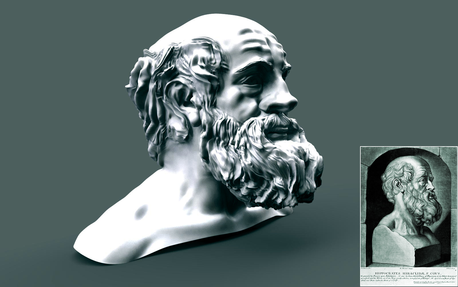 ArtStation - Hippocrates: The father of Medicine