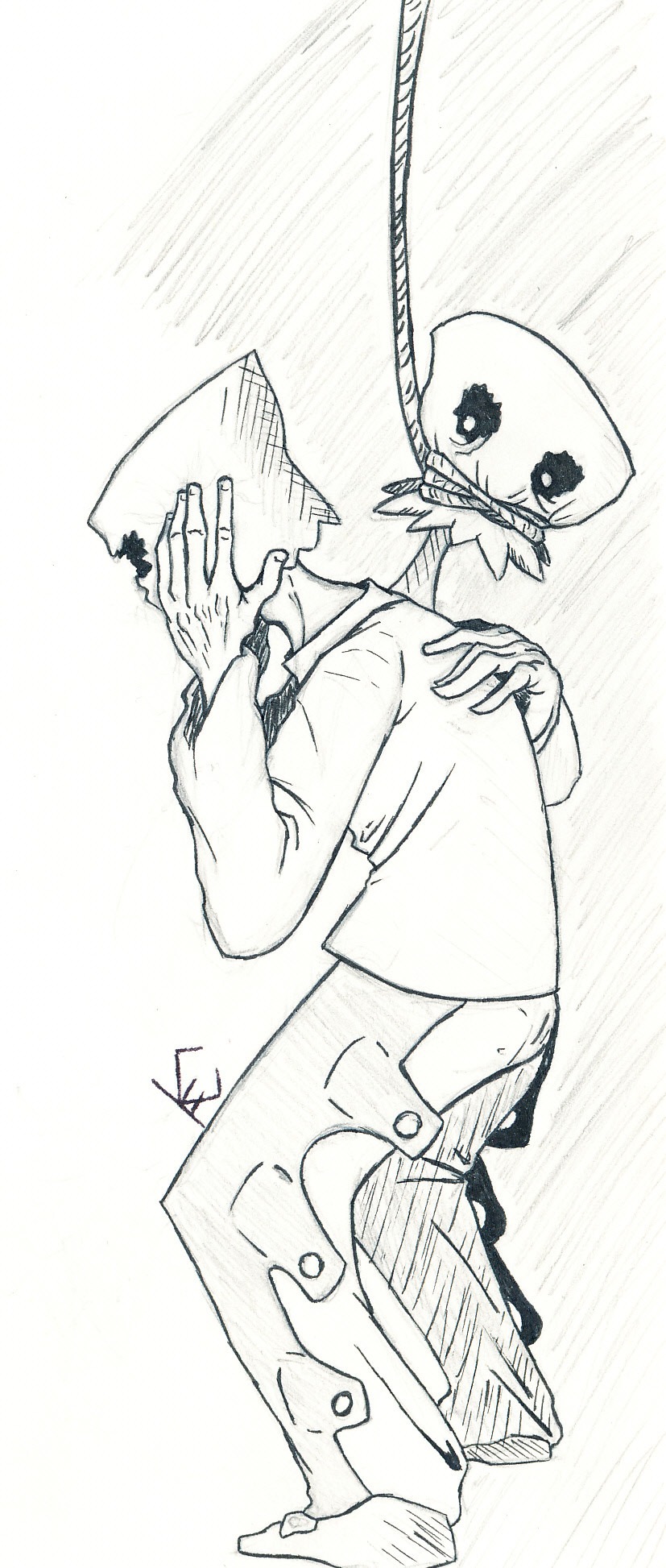 Being Torn Apart Drawings Old Magazines Get Ripped Apart To Create