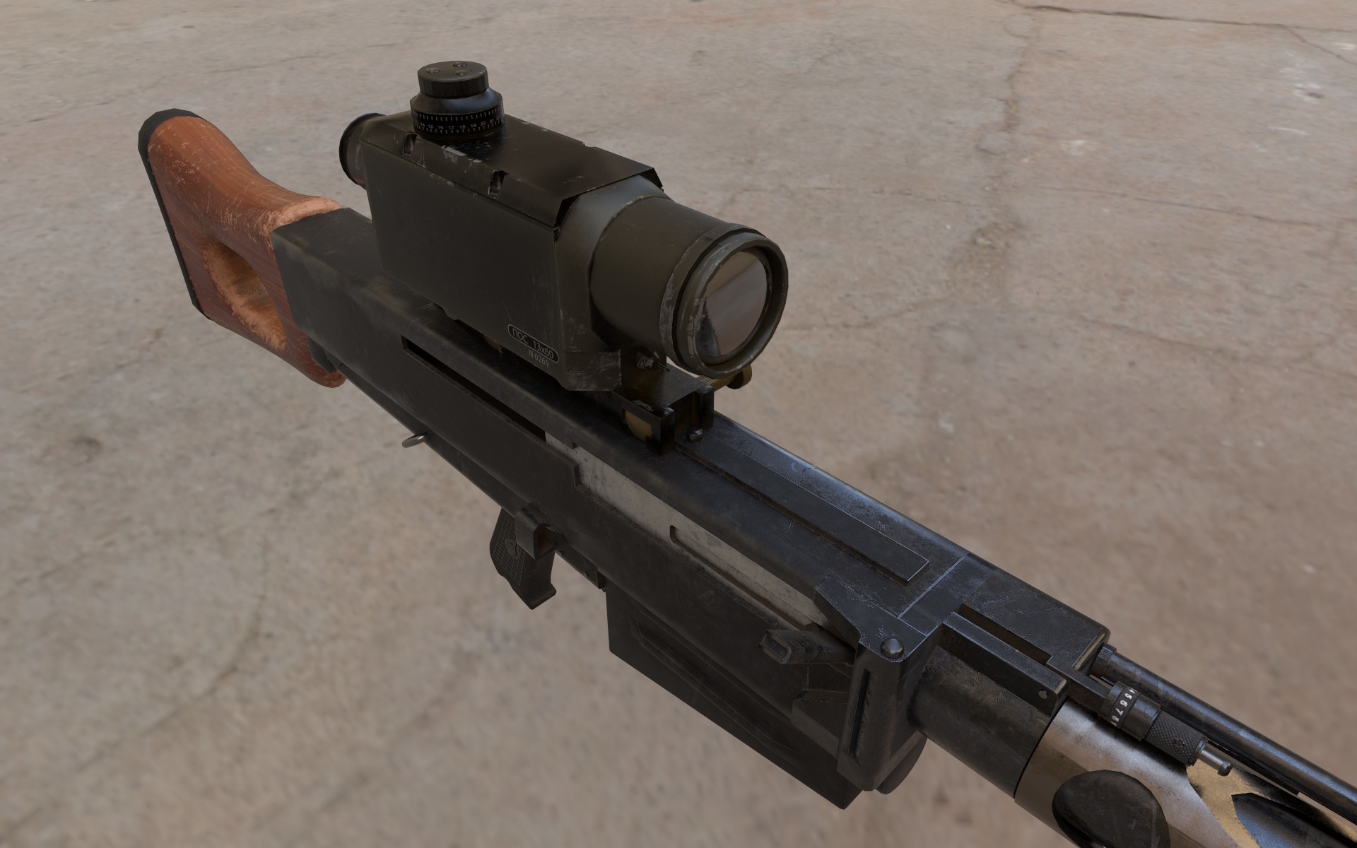 James Hastings - OSV-96 .50 Caliber Sniper Rifle