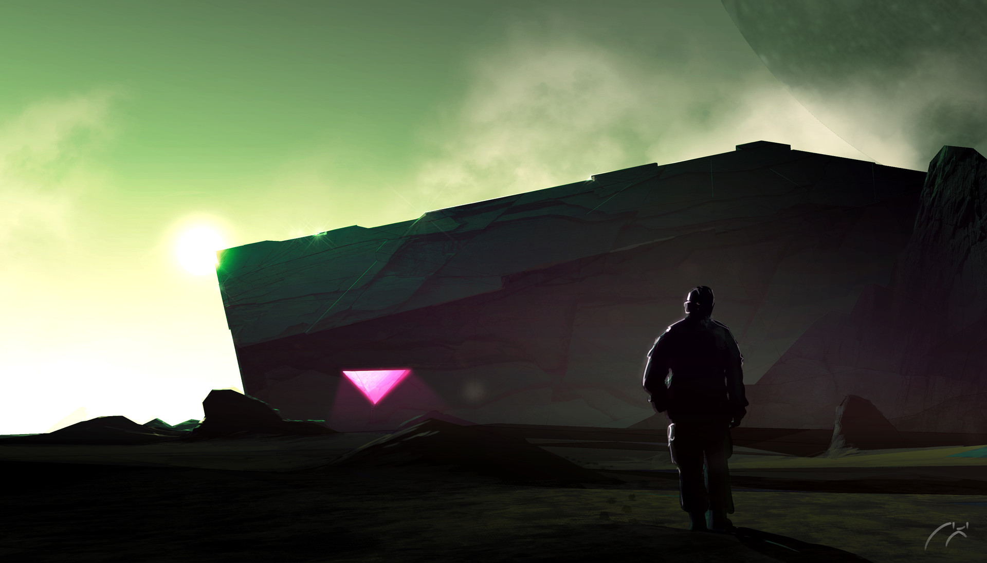 ArtStation - Crash of the 'Titan Monolith'